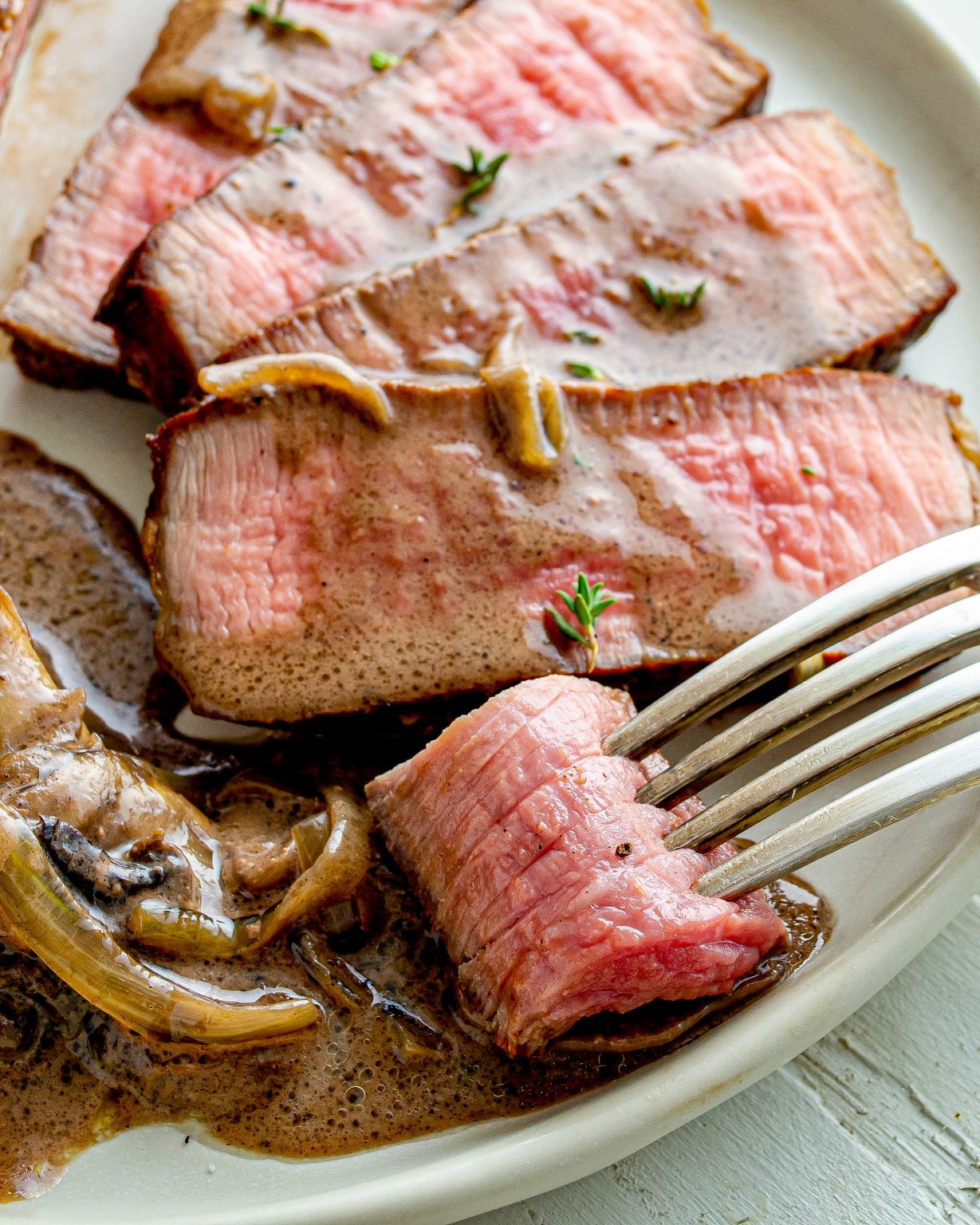 Filet Mignon Recipe in Mushroom Sauce - CheekyKitchen