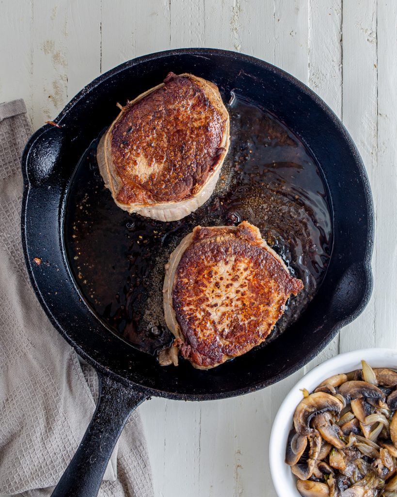 Filet Mignon Recipe in Mushroom Sauce - CheekyKitchen