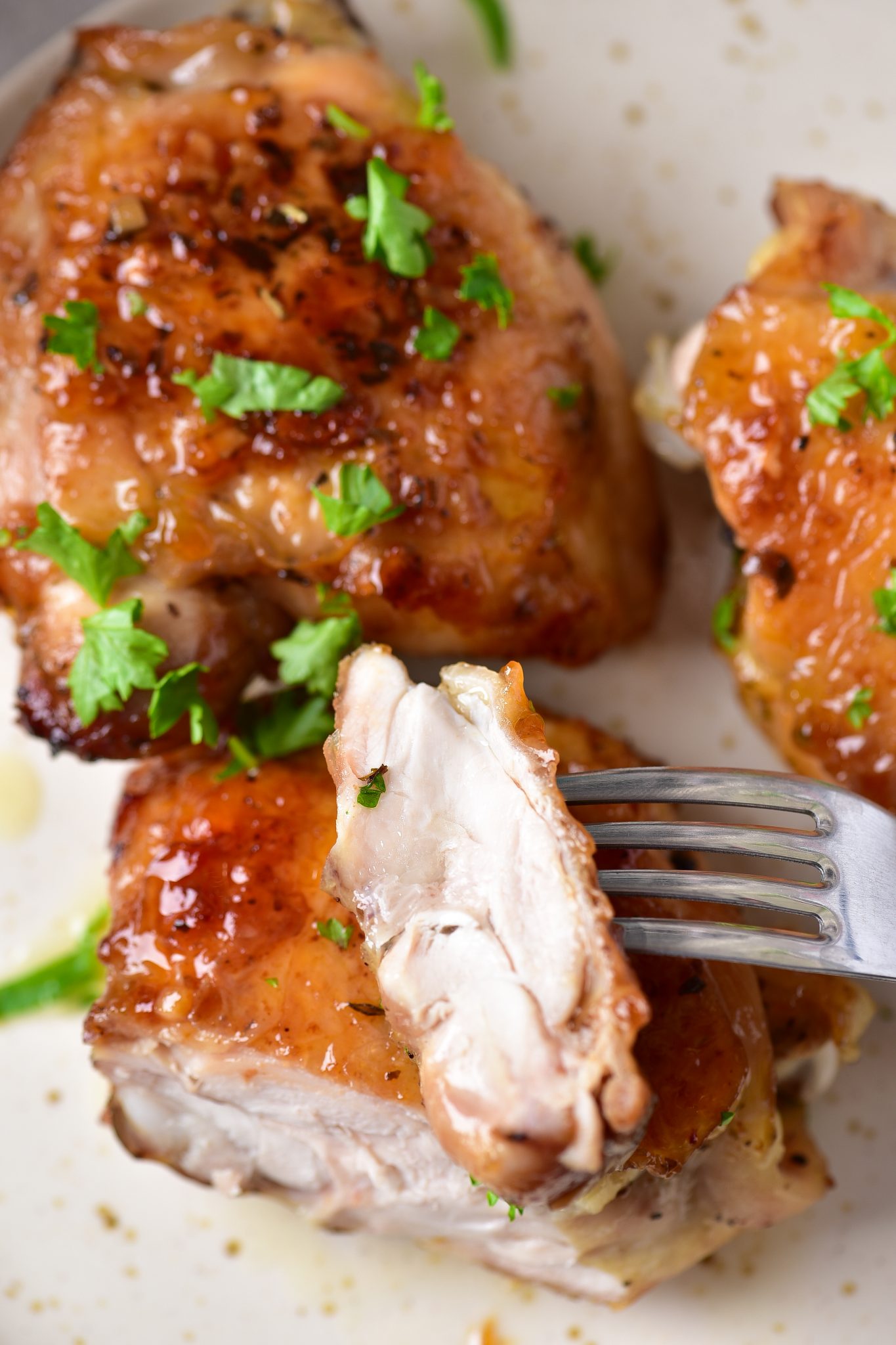 Garlic Brown Sugar Chicken - CheekyKitchen