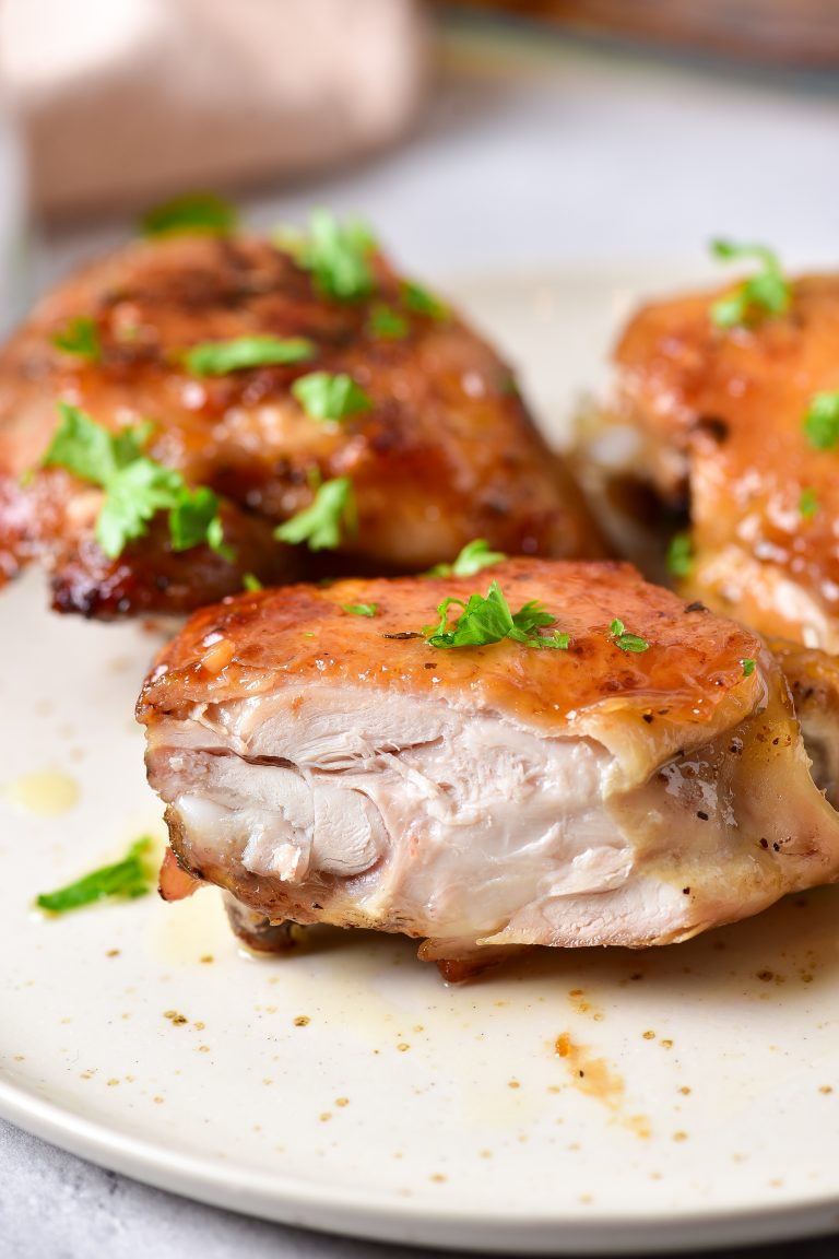 Garlic Brown Sugar Chicken - CheekyKitchen