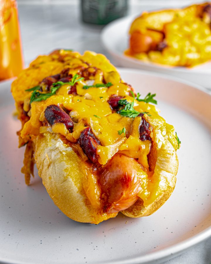Oven Baked Hot Dogs - CheekyKitchen
