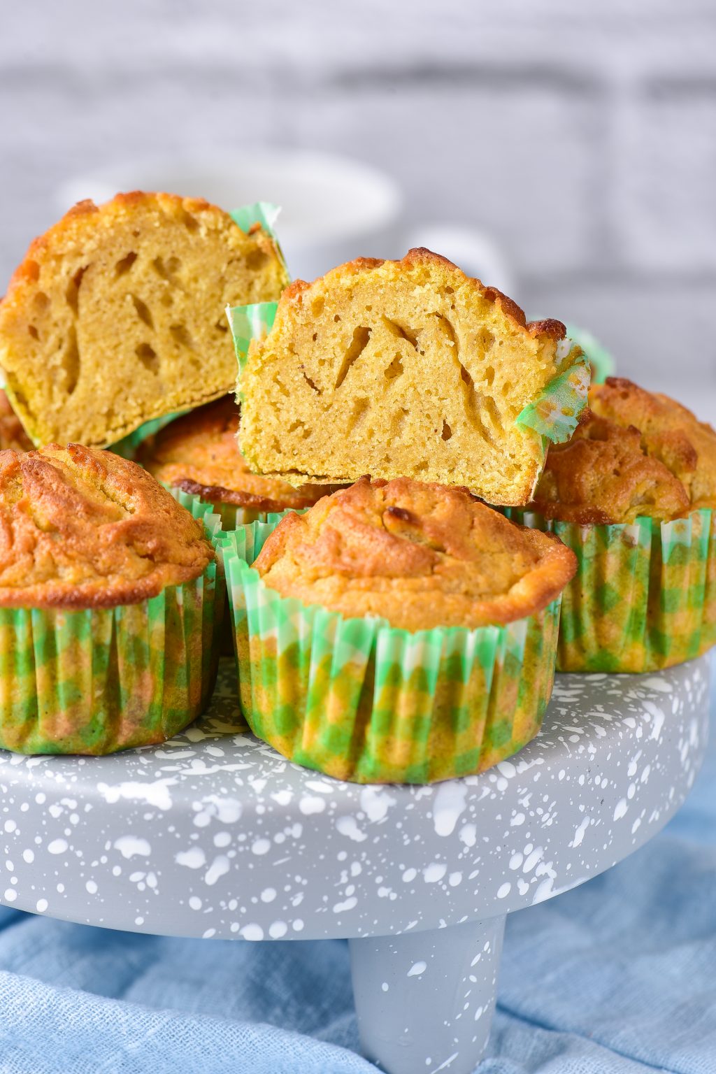 Pumpkin Cream Cheese Swirl Muffins - CheekyKitchen