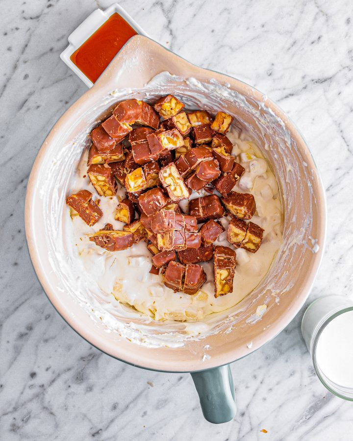 Snickers Apple Salad - CheekyKitchen