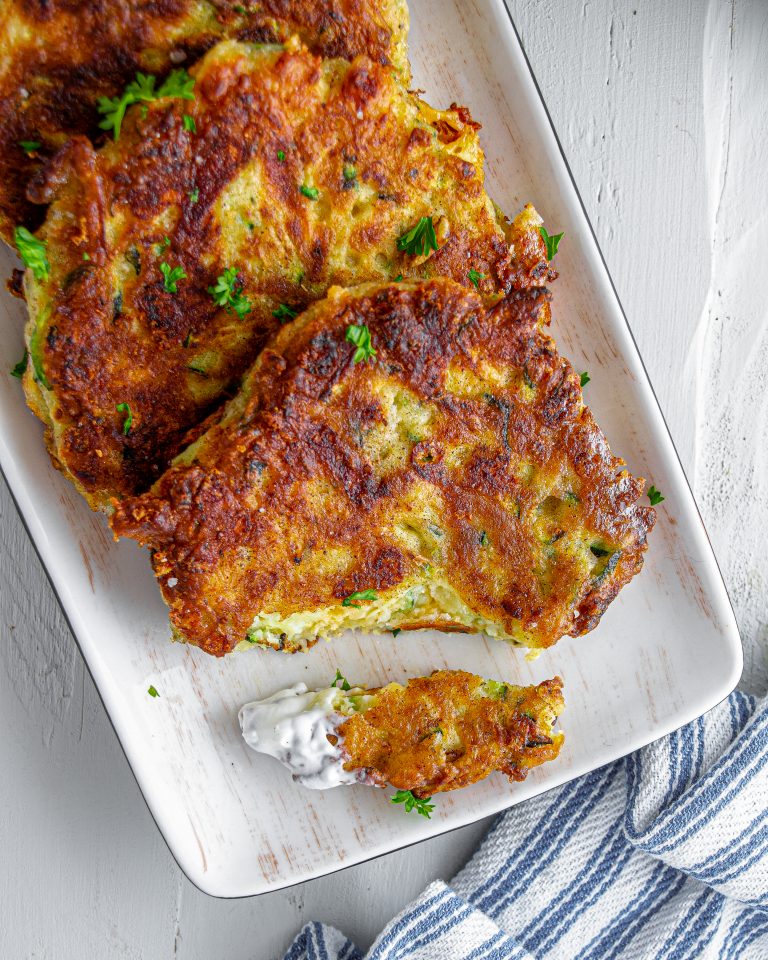 Zucchini Patties - CheekyKitchen