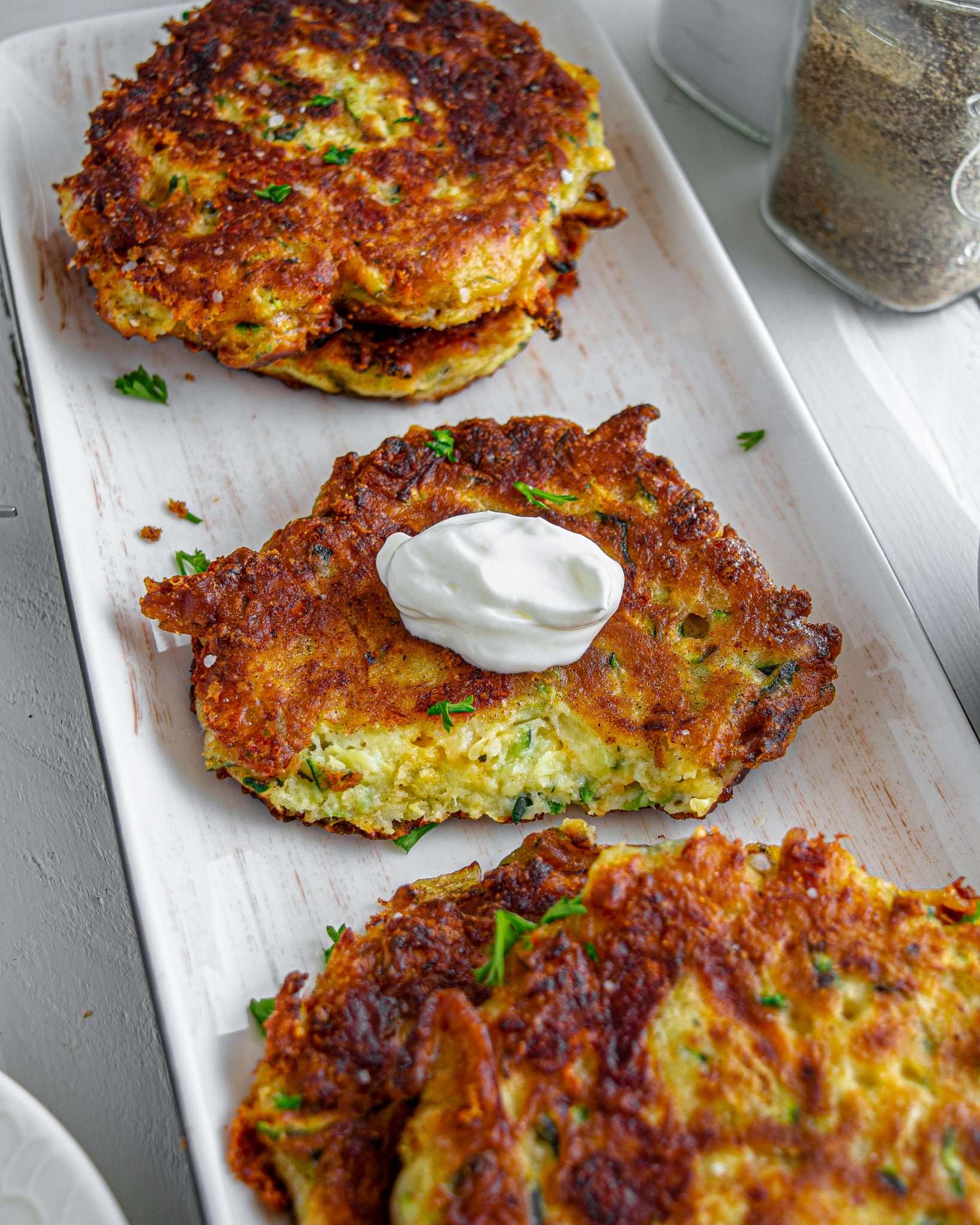 Zucchini Patties - CheekyKitchen