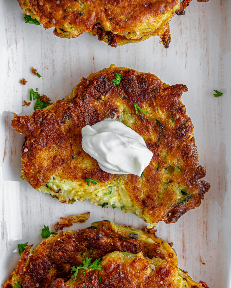 Zucchini Patties - CheekyKitchen