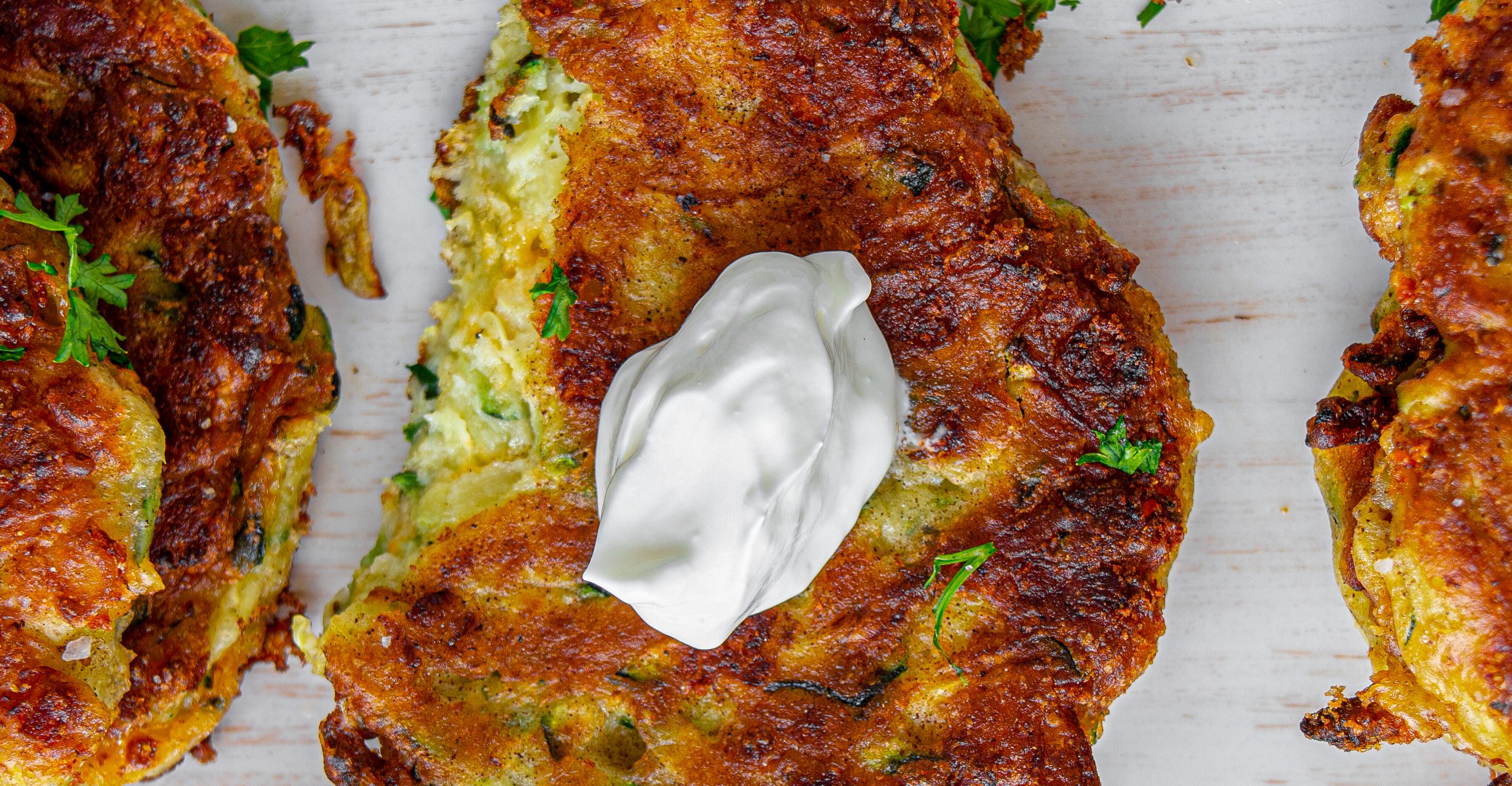 Zucchini Patties - CheekyKitchen