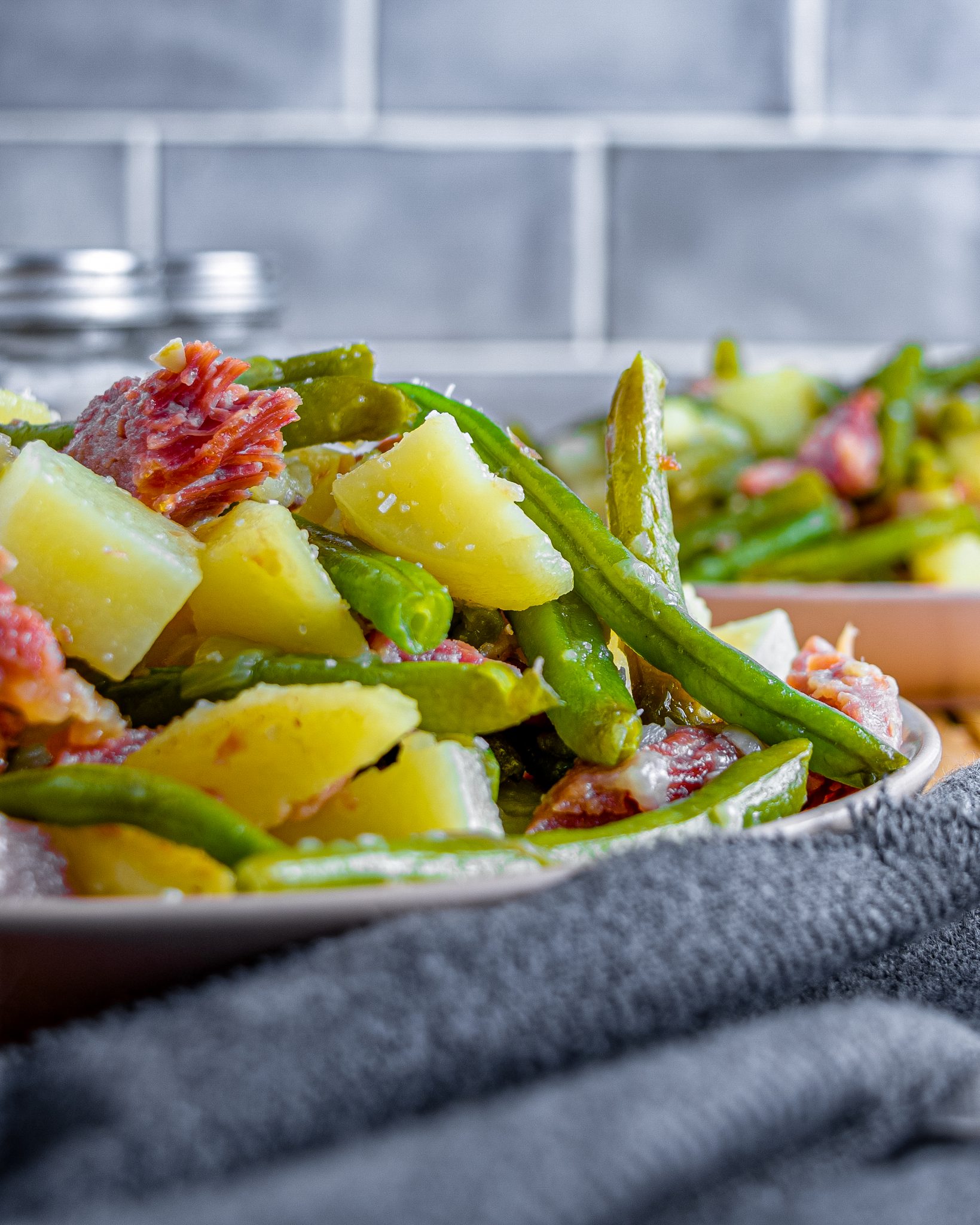 Southern Beans with Smoked Turkey Necks and Potatoes - CheekyKitchen