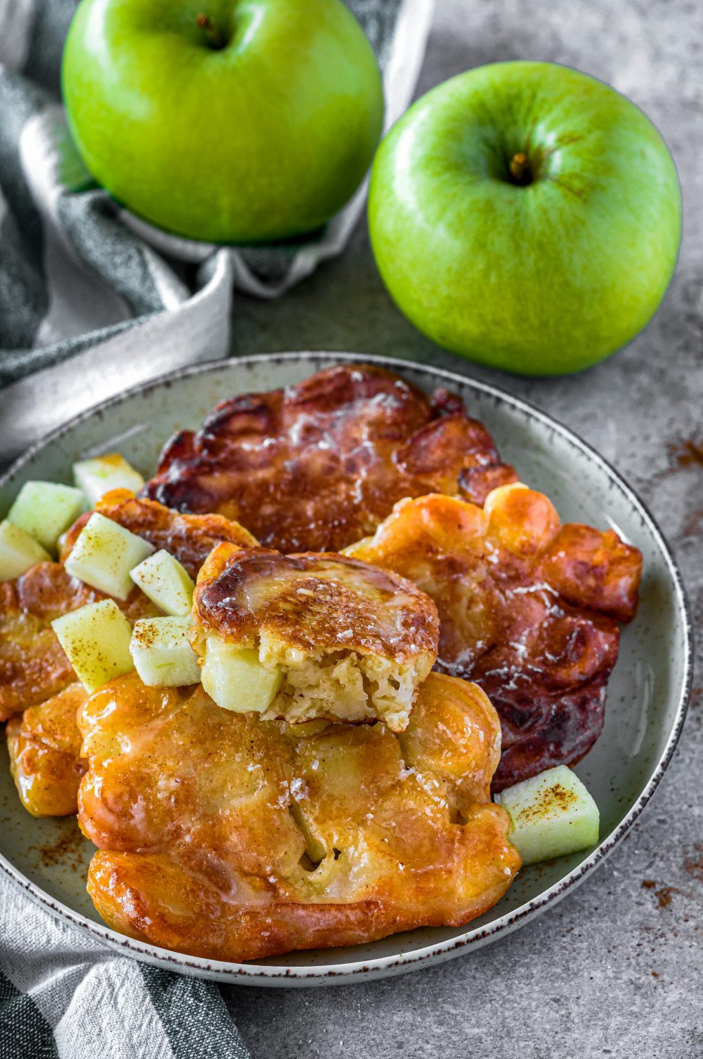 Big Apple Fritters - CheekyKitchen