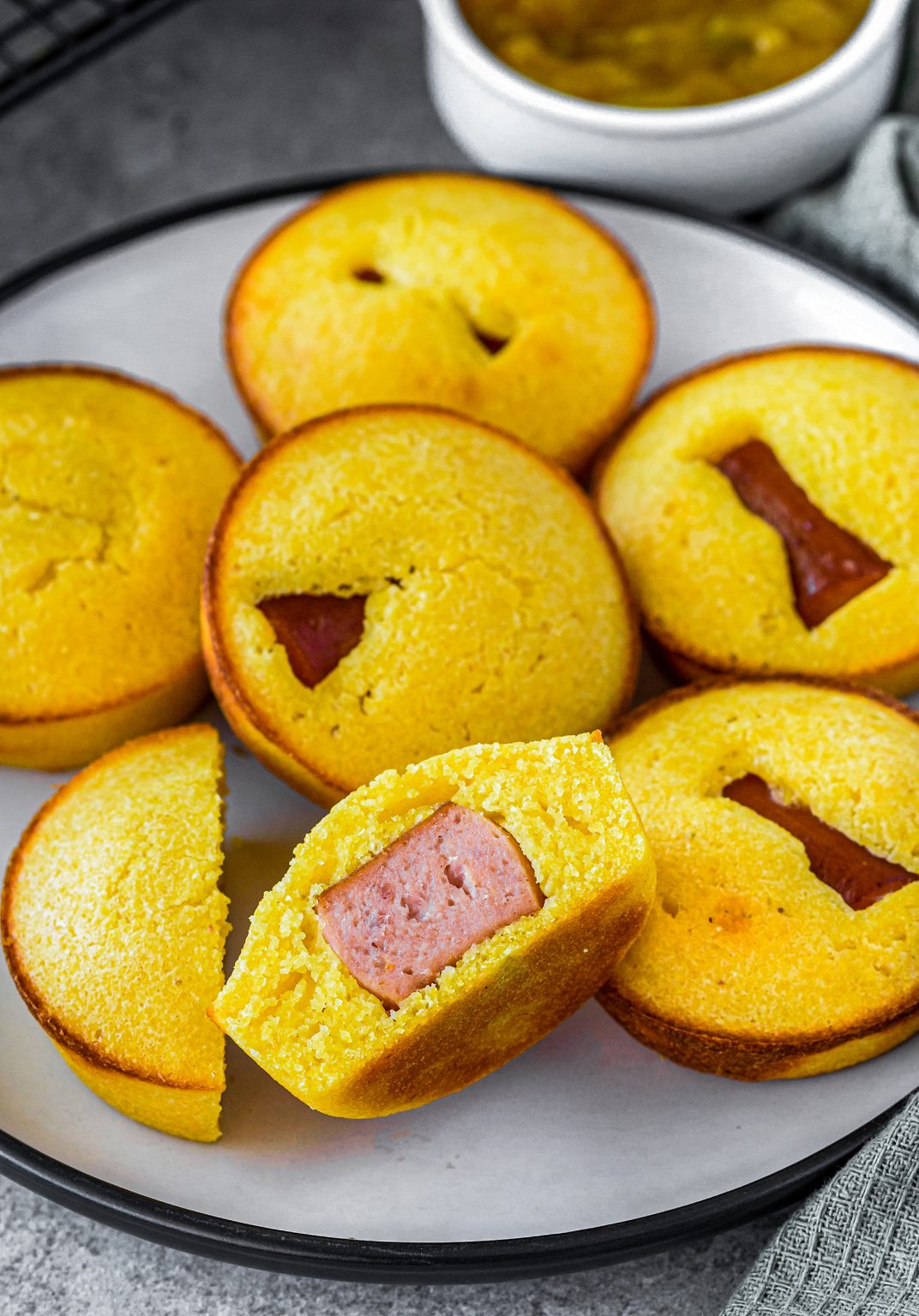 Mini Corn Dogs Recipe - CheekyKitchen