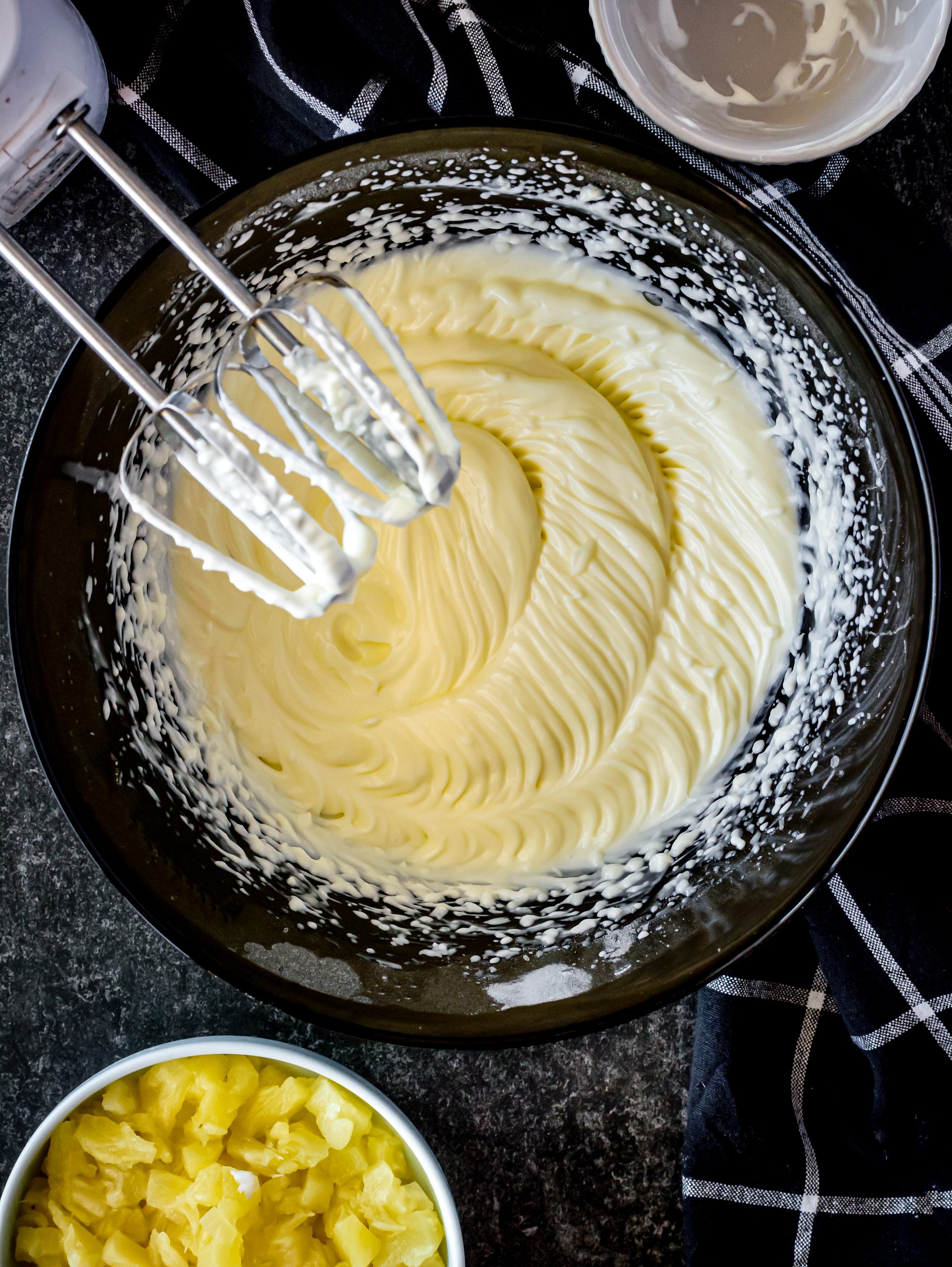 No Bake Pineapple Dream Dessert Recipe - CheekyKitchen