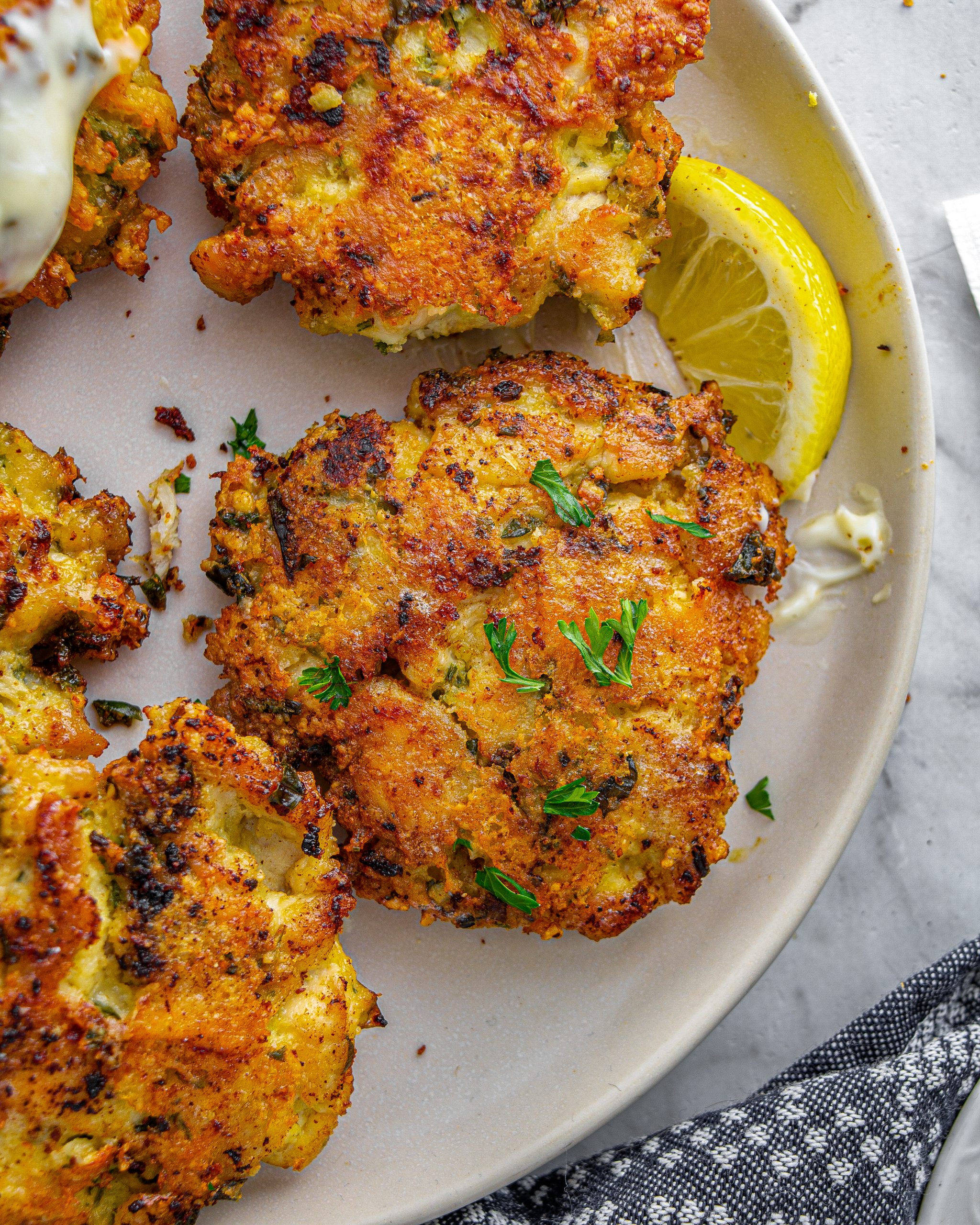 Cheesy Chicken Fritters Recipe - CheekyKitchen