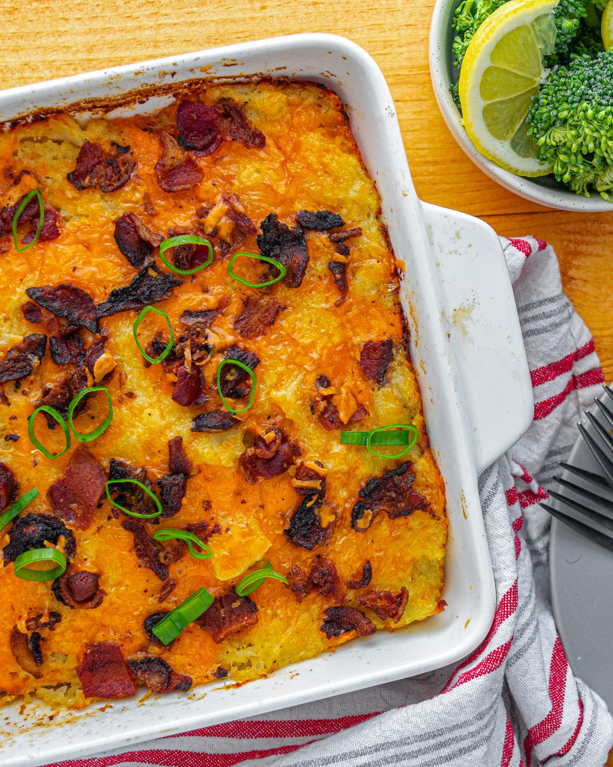 Cheesy Loaded Meatloaf Casserole - CheekyKitchen