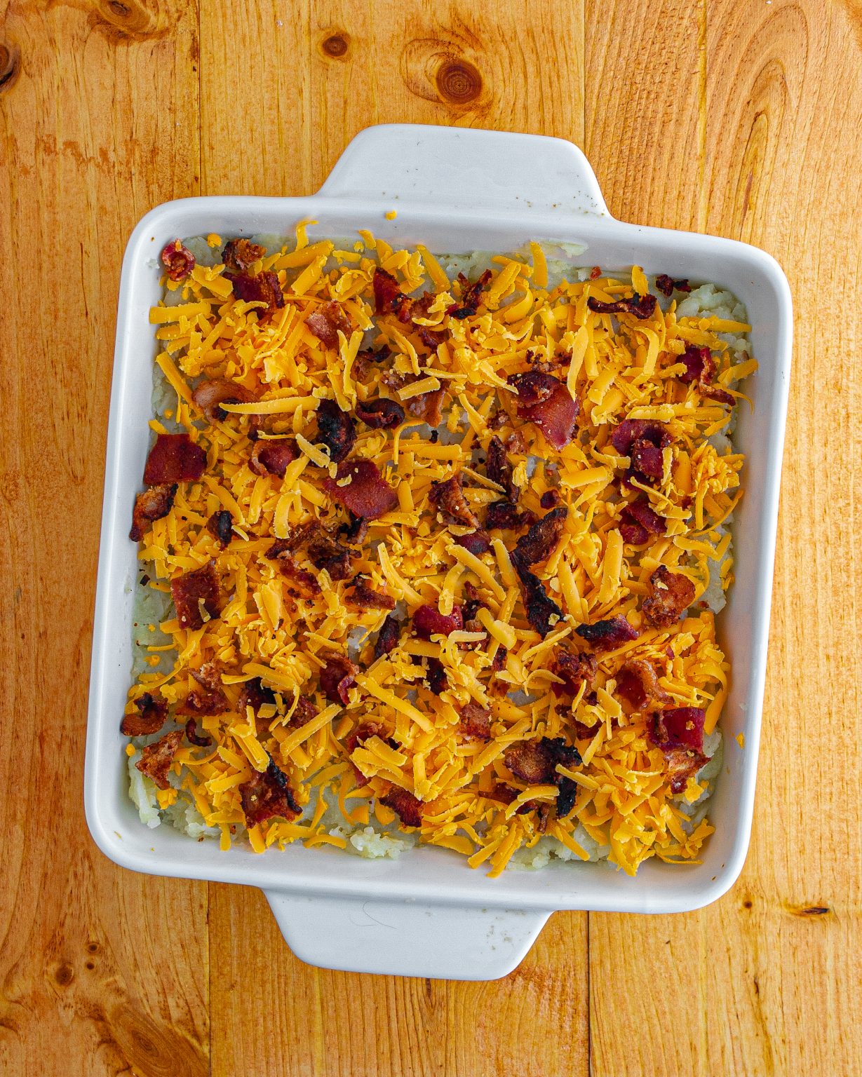 Cheesy Loaded Meatloaf Casserole - CheekyKitchen