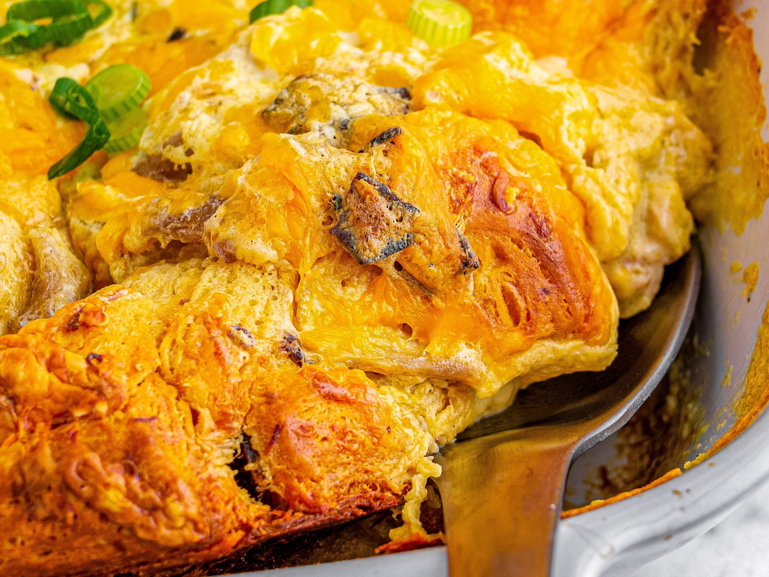 Chicken Bubble Bake Casserole - CheekyKitchen