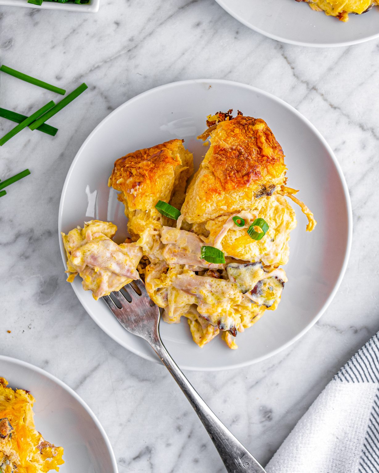 Chicken Bubble Bake Casserole - CheekyKitchen