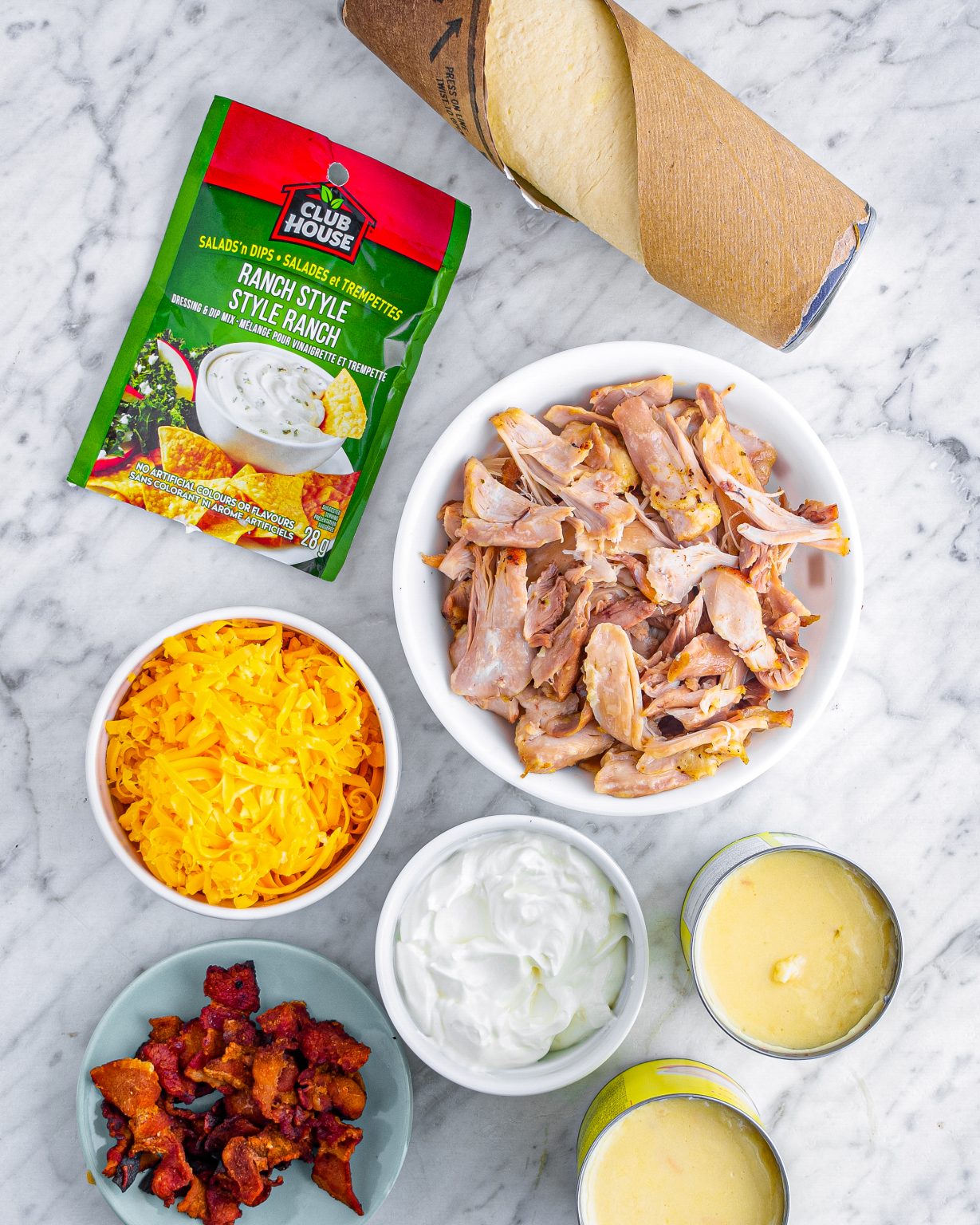 Chicken Bubble Bake Casserole - CheekyKitchen