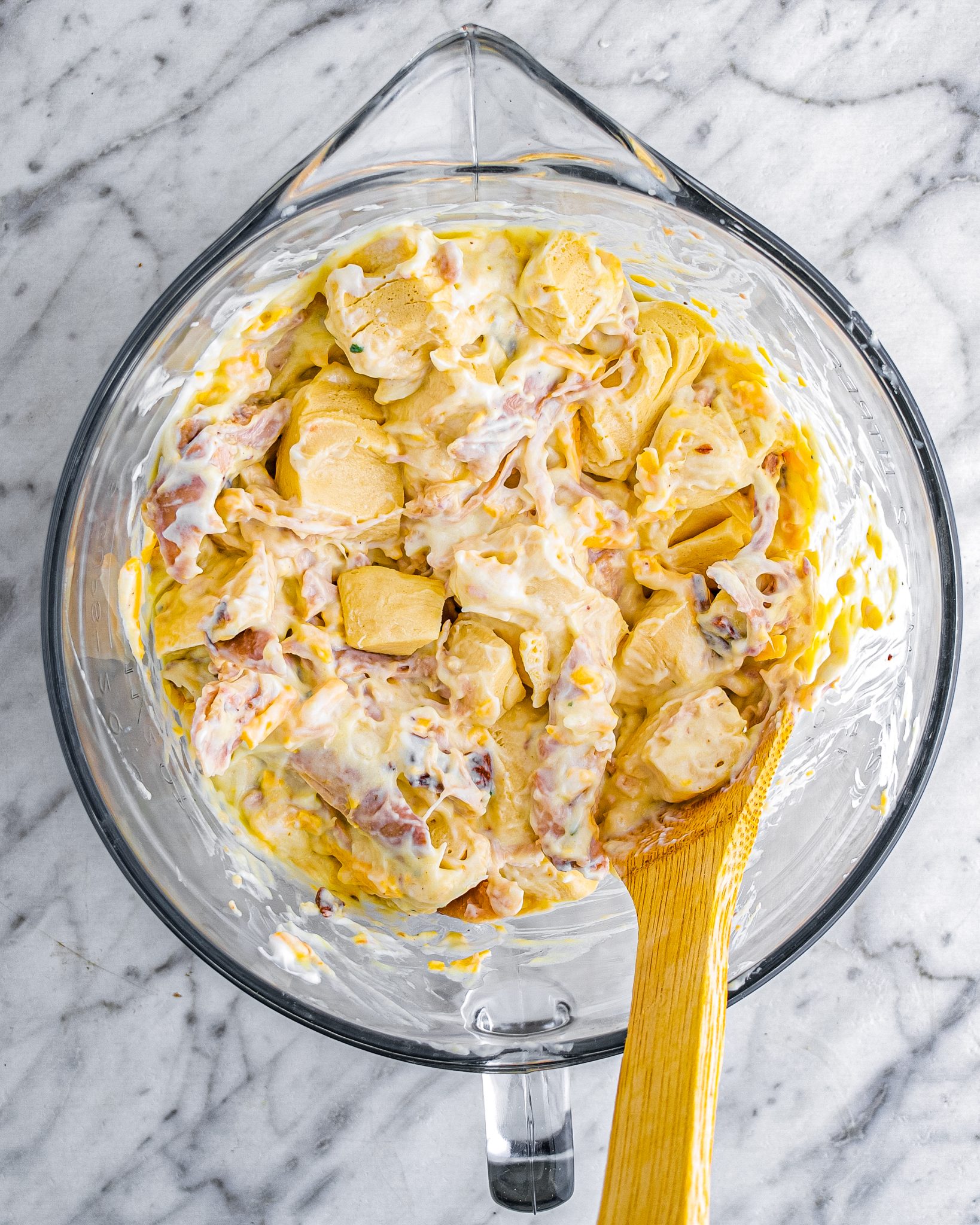 Chicken Bubble Bake Casserole - CheekyKitchen