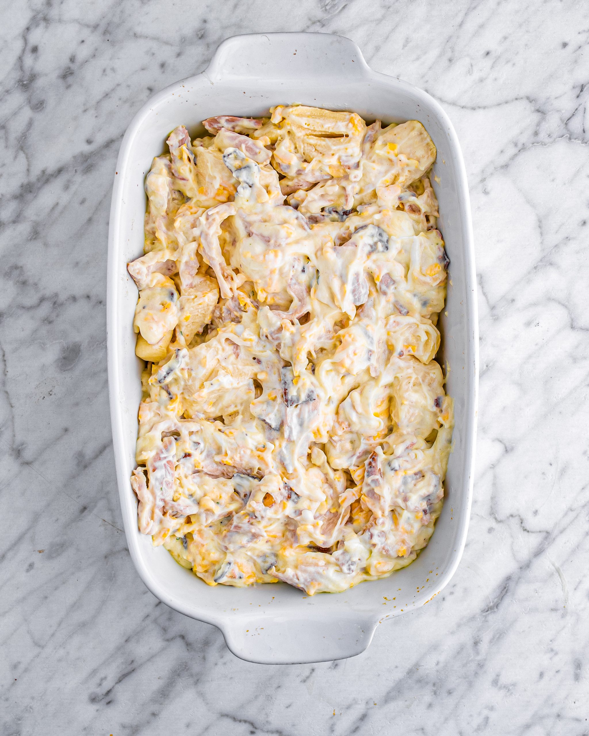 Chicken Bubble Bake Casserole - CheekyKitchen