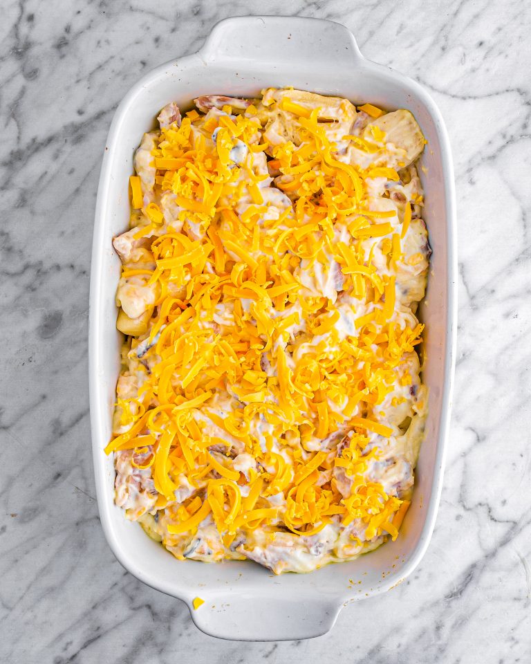 Chicken Bubble Bake Casserole - CheekyKitchen