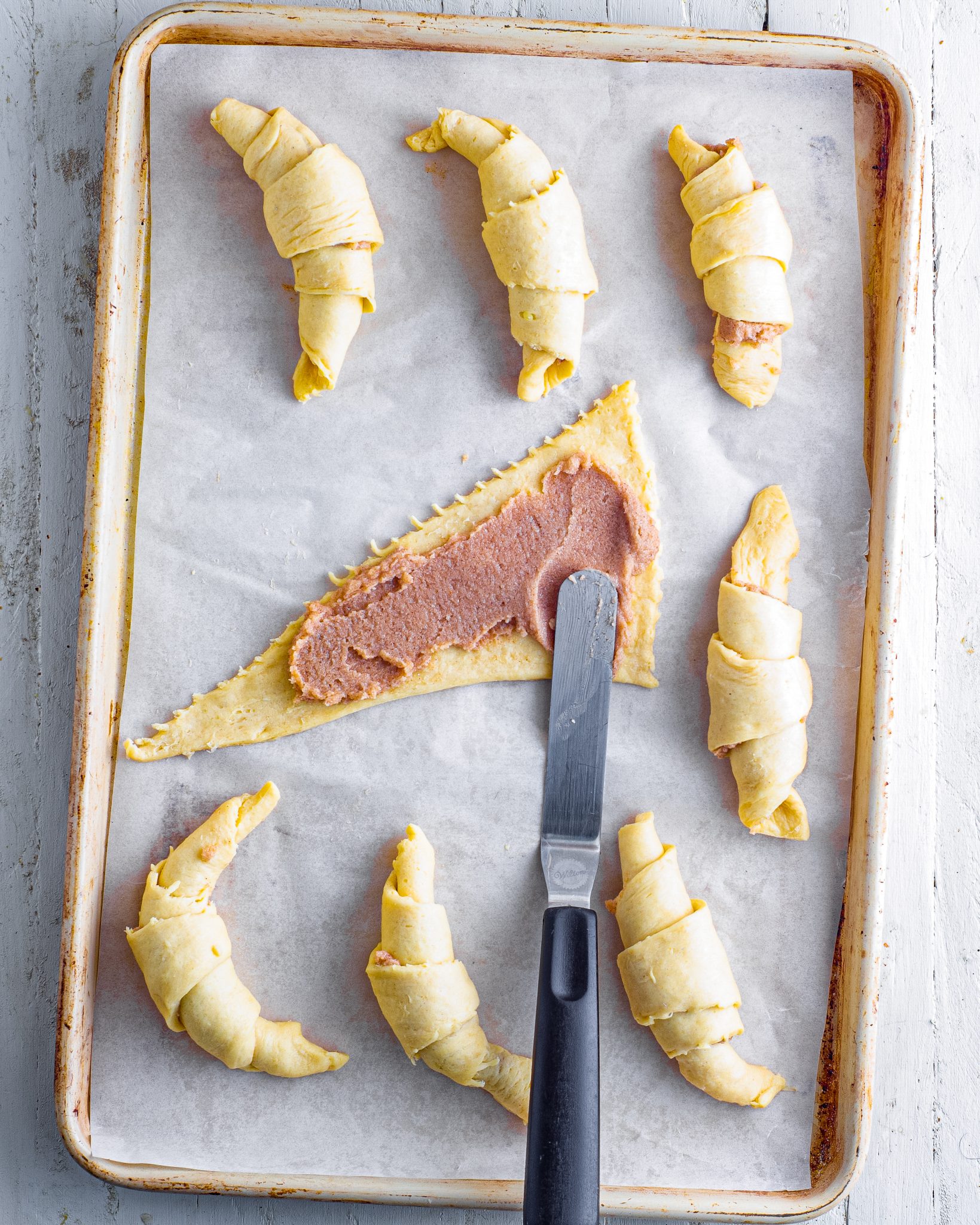 Cinnamon Roll Crescents - CheekyKitchen