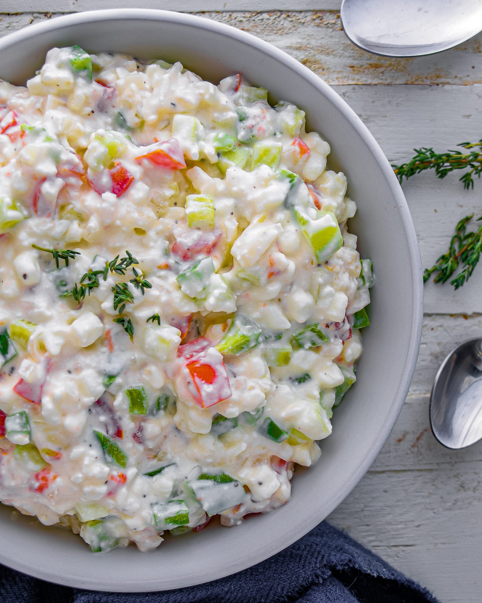 You Only Need 7 Ingredients for the BEST EVER Cottage Cheese Salad ...