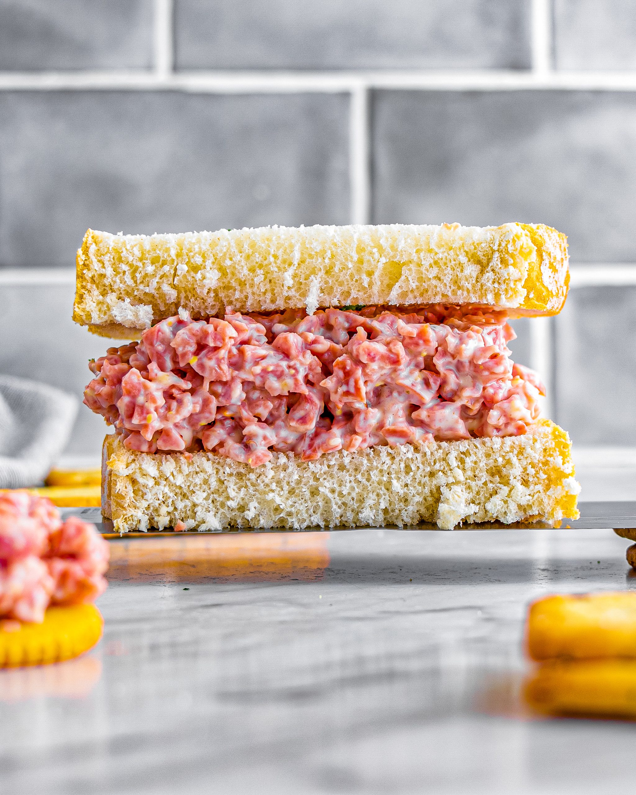 Deviled Ham Salad - CheekyKitchen