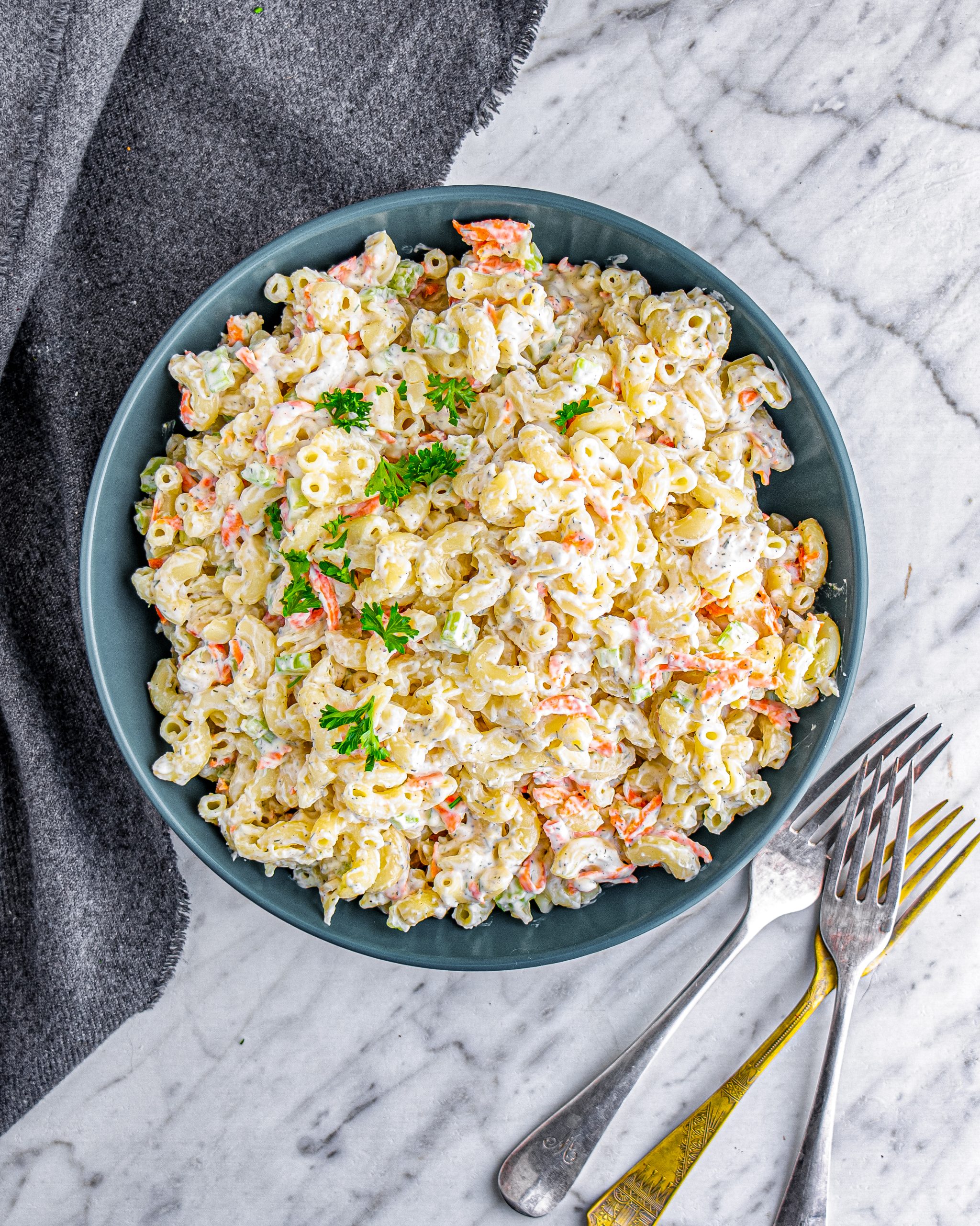 Hawaiian Mac Salad - CheekyKitchen