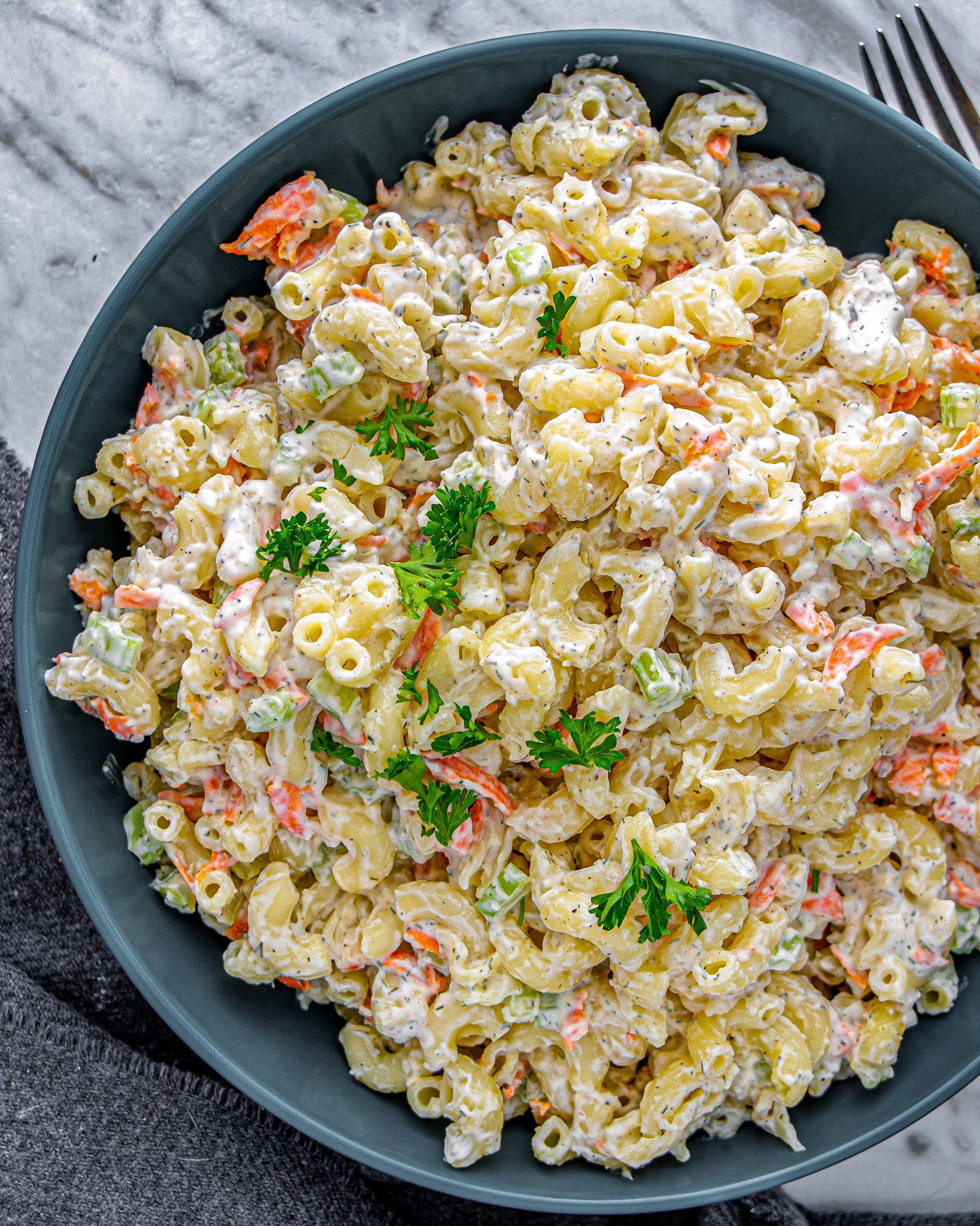 Hawaiian Mac Salad - CheekyKitchen