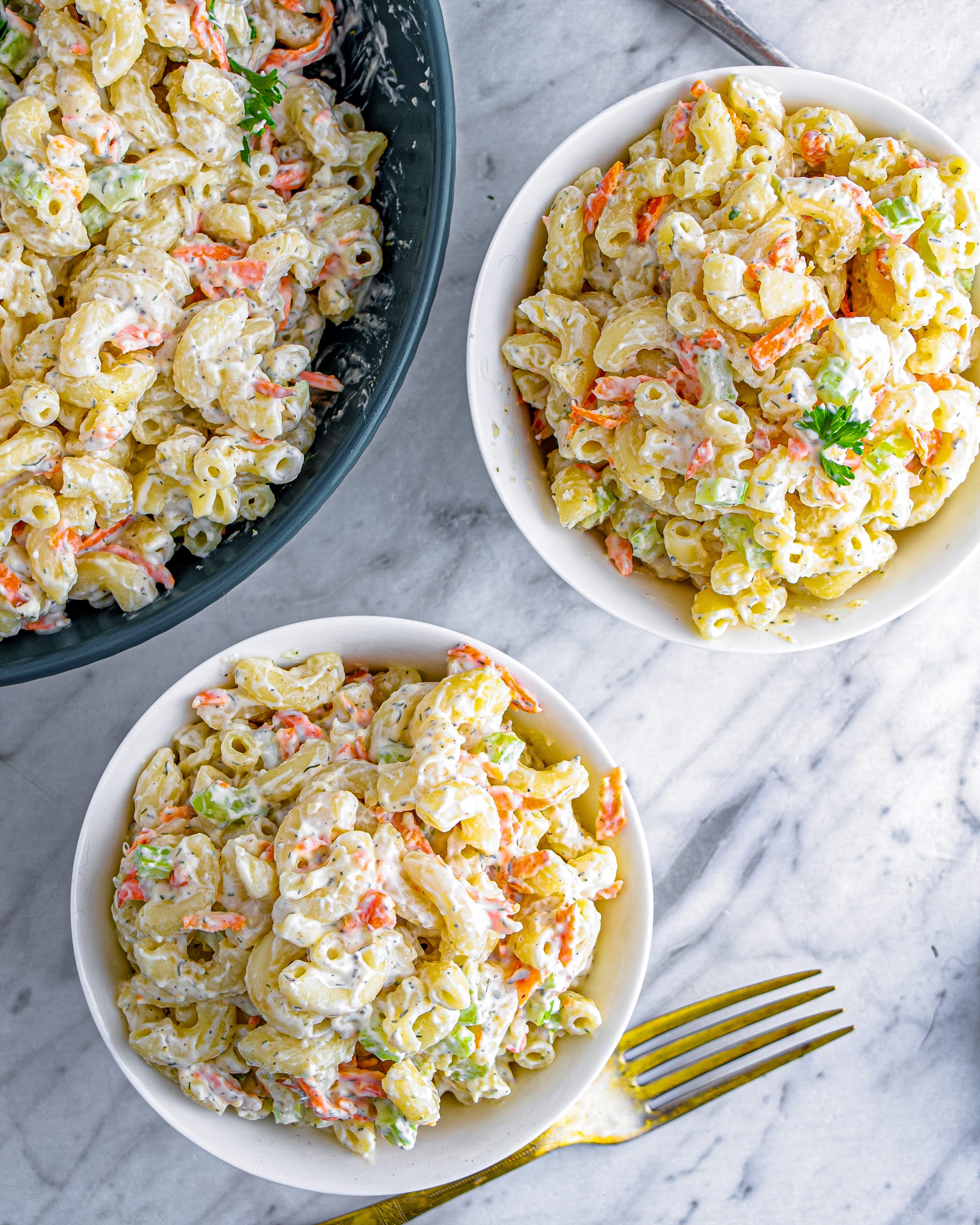 Hawaiian Mac Salad - CheekyKitchen