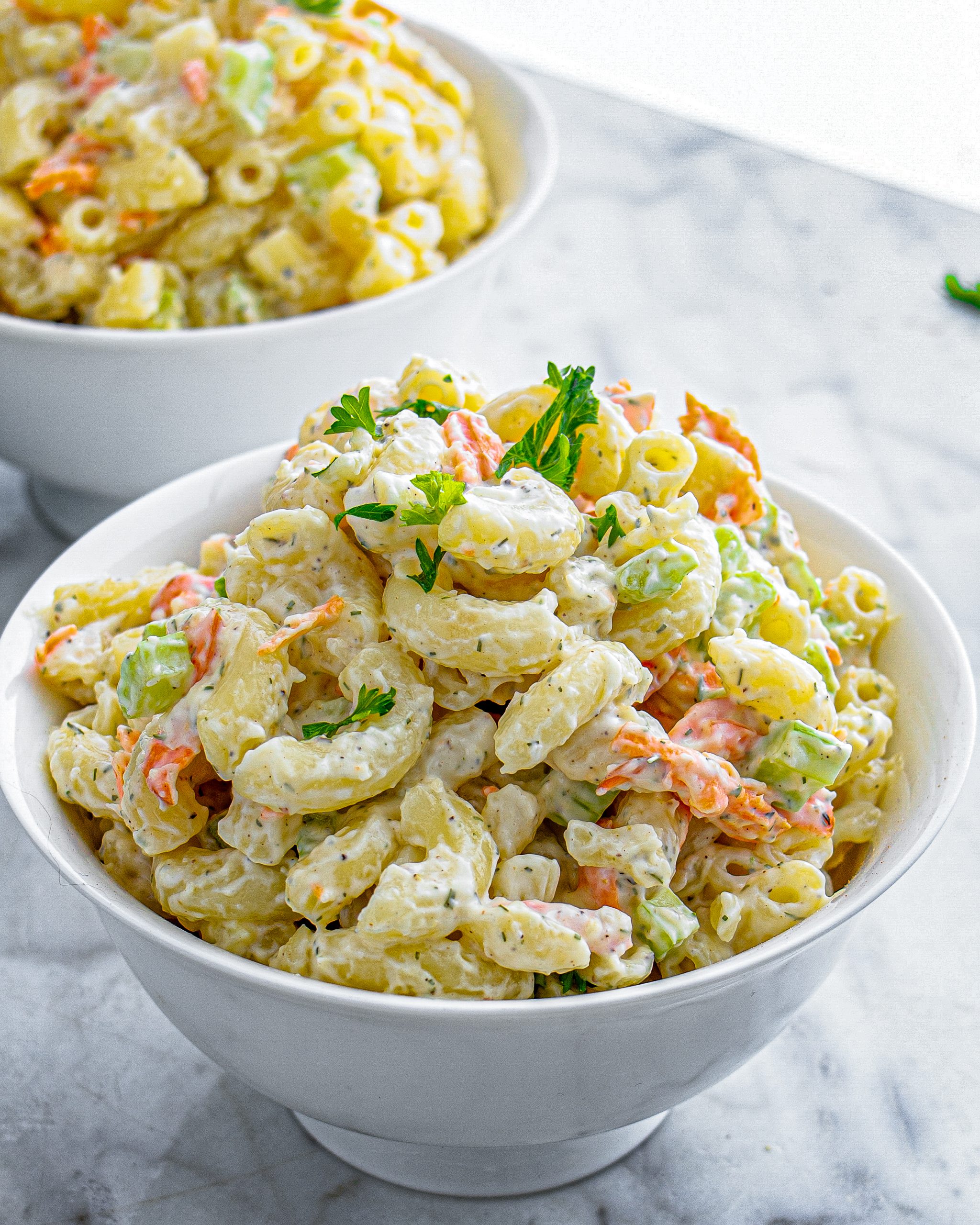 Hawaiian Mac Salad - CheekyKitchen