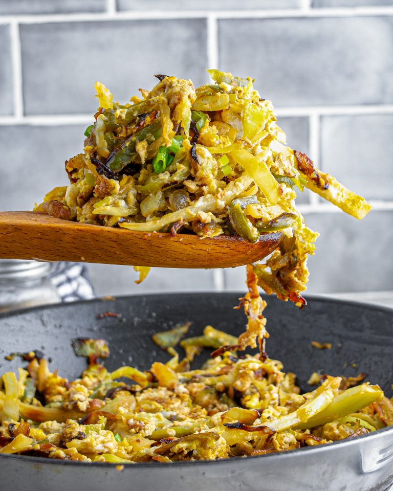 How to Throw Together Cabbage Scramble in Just 15 Minutes - CheekyKitchen