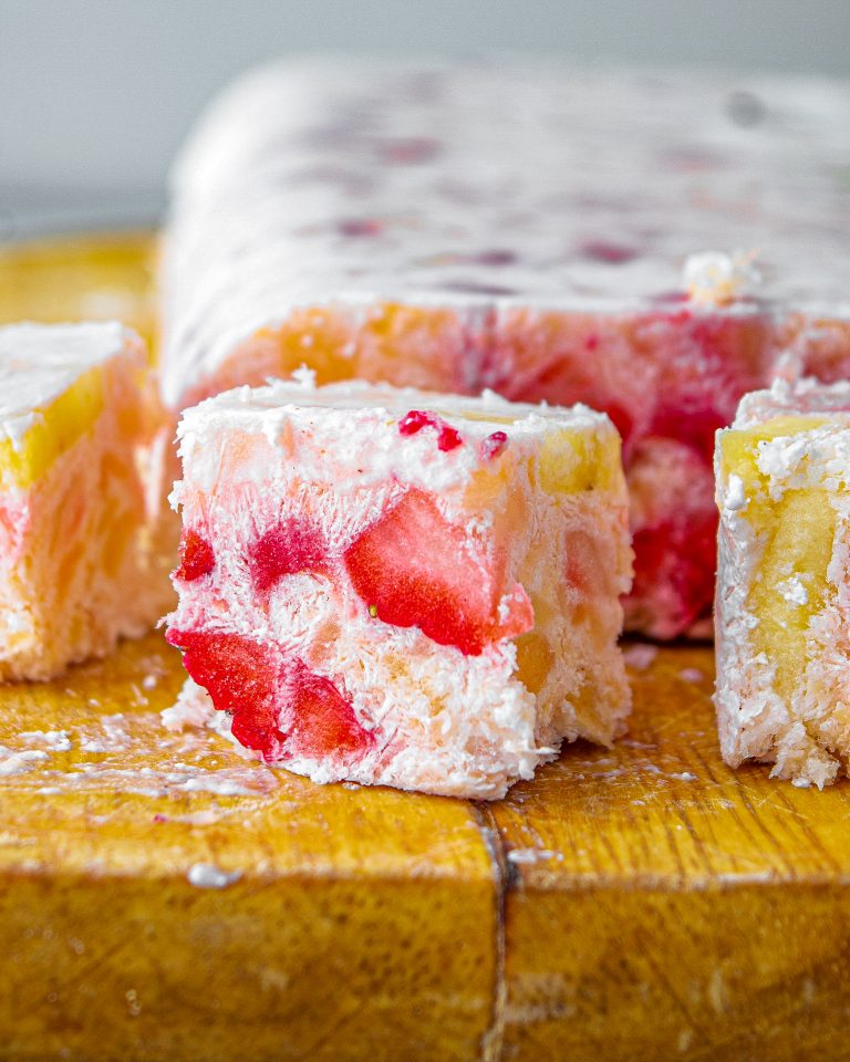 Gram’s Frozen Fruit Salad - CheekyKitchen