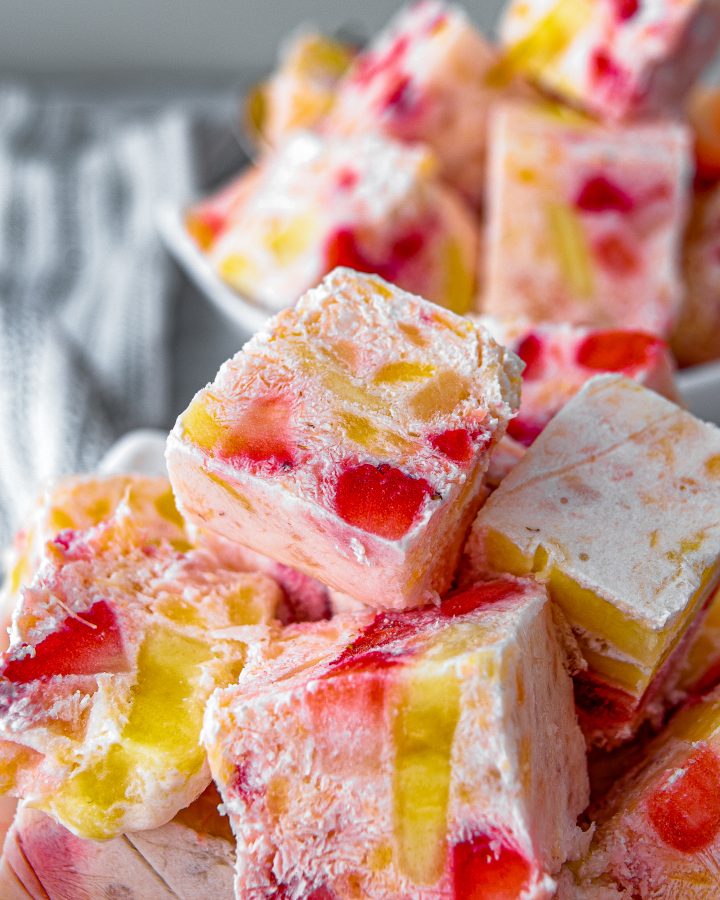 Gram’s Frozen Fruit Salad - CheekyKitchen