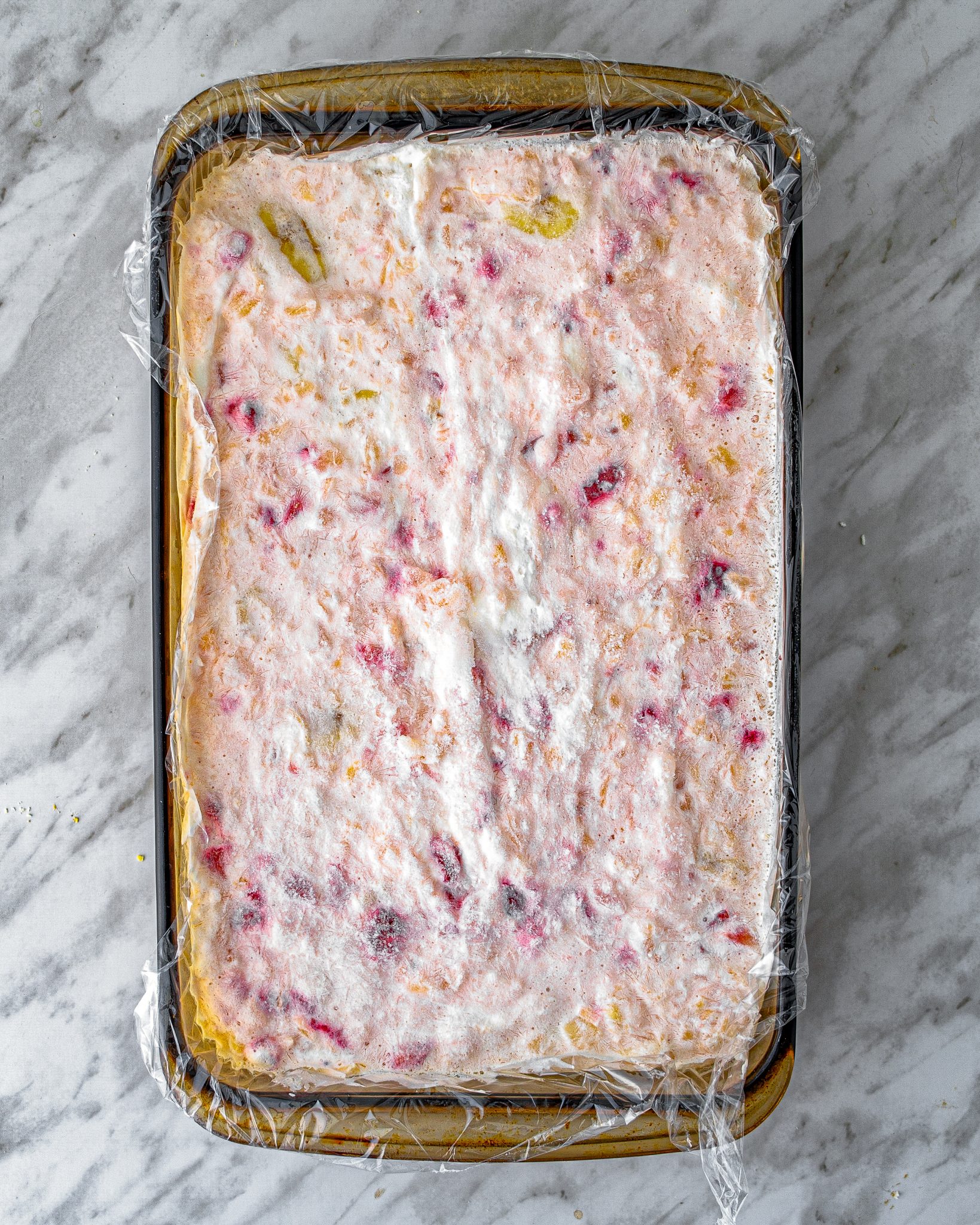 Gram’s Frozen Fruit Salad - CheekyKitchen
