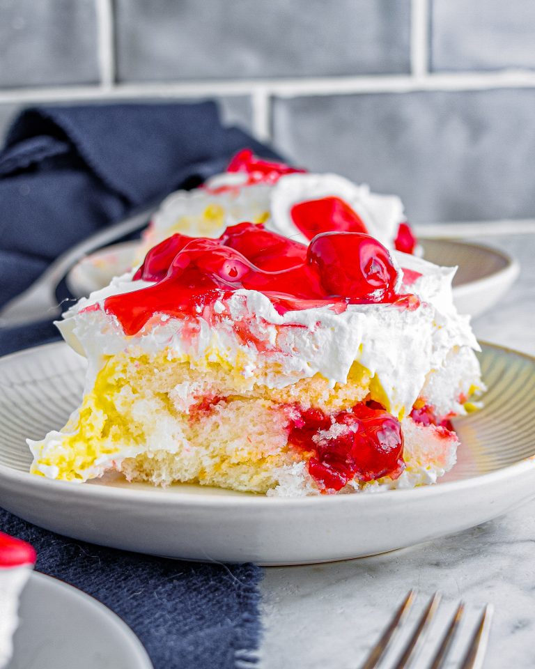 Cherry Angel Cake - CheekyKitchen