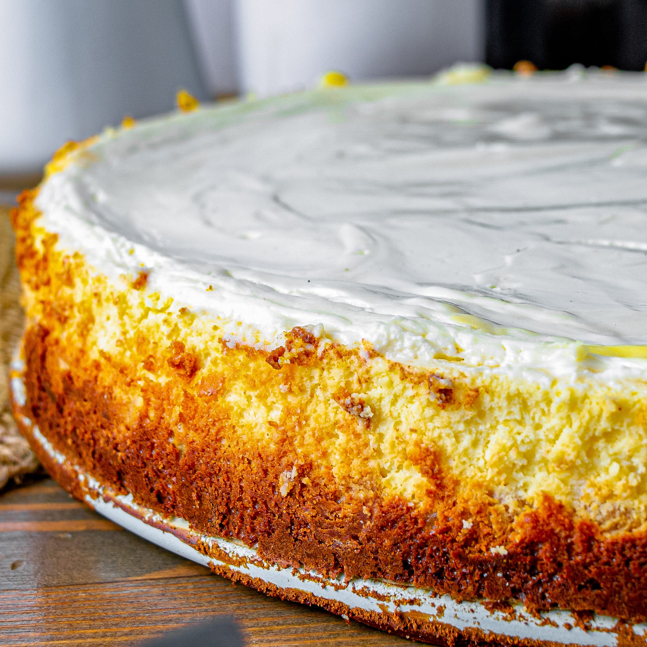 Triple Vanilla Cheesecake - CheekyKitchen