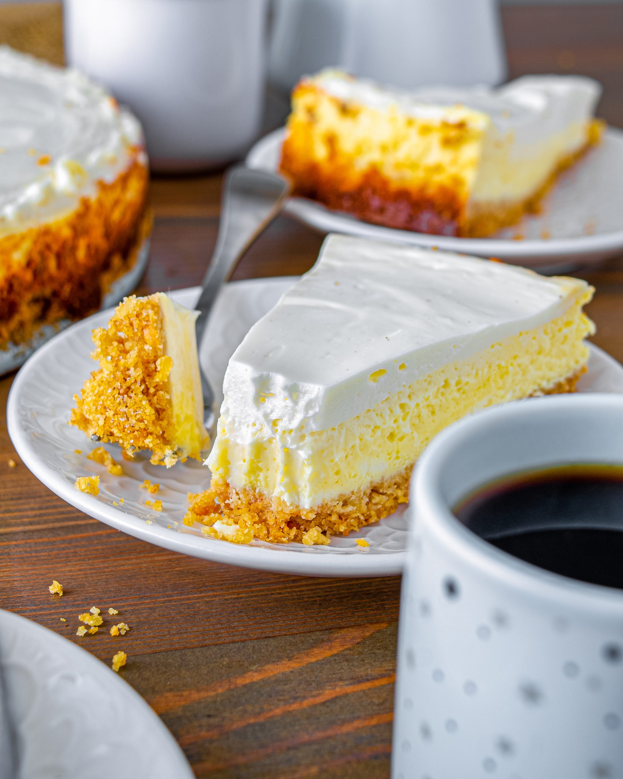 Triple Vanilla Cheesecake - CheekyKitchen