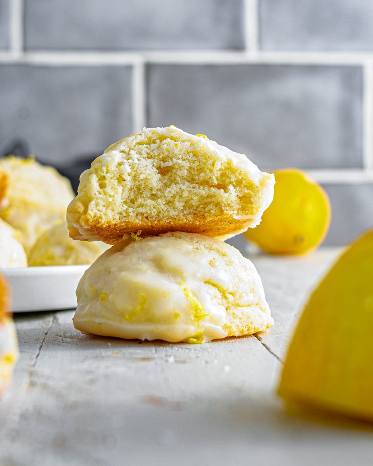 Lemon Pound Cake Cookies - CheekyKitchen