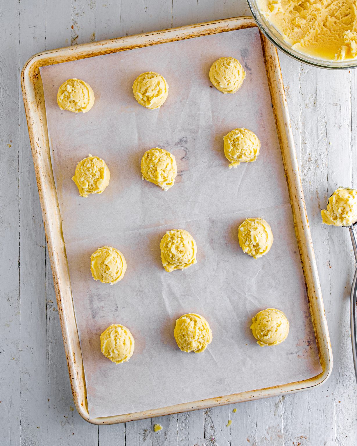 Lemon Pound Cake Cookies - CheekyKitchen