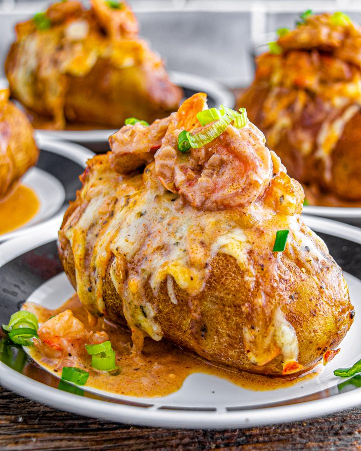 Loaded Cajun Potato - CheekyKitchen