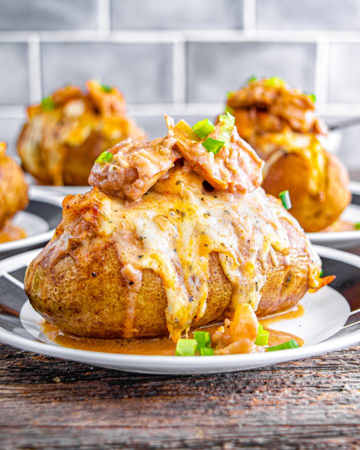 Loaded Cajun Potato - CheekyKitchen