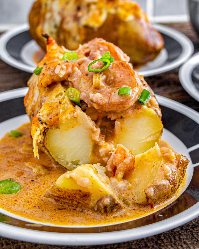 Loaded Cajun Potato - CheekyKitchen