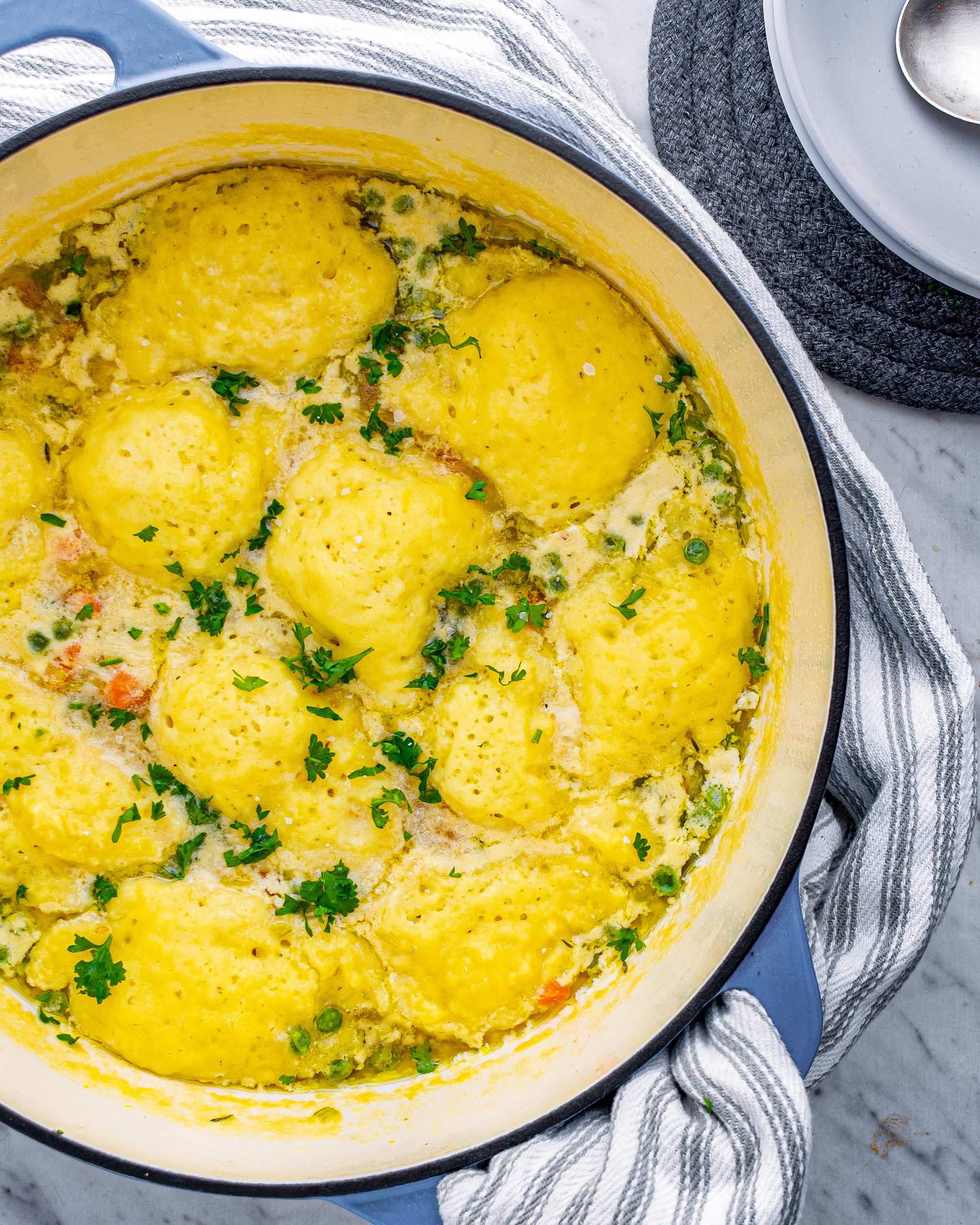 Old-Fashioned Chicken and Dumplings - CheekyKitchen