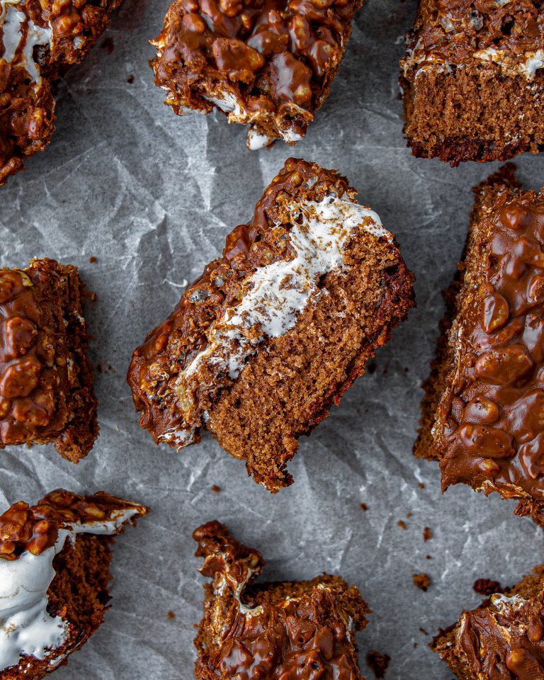 Brownie Bomb Bars - CheekyKitchen