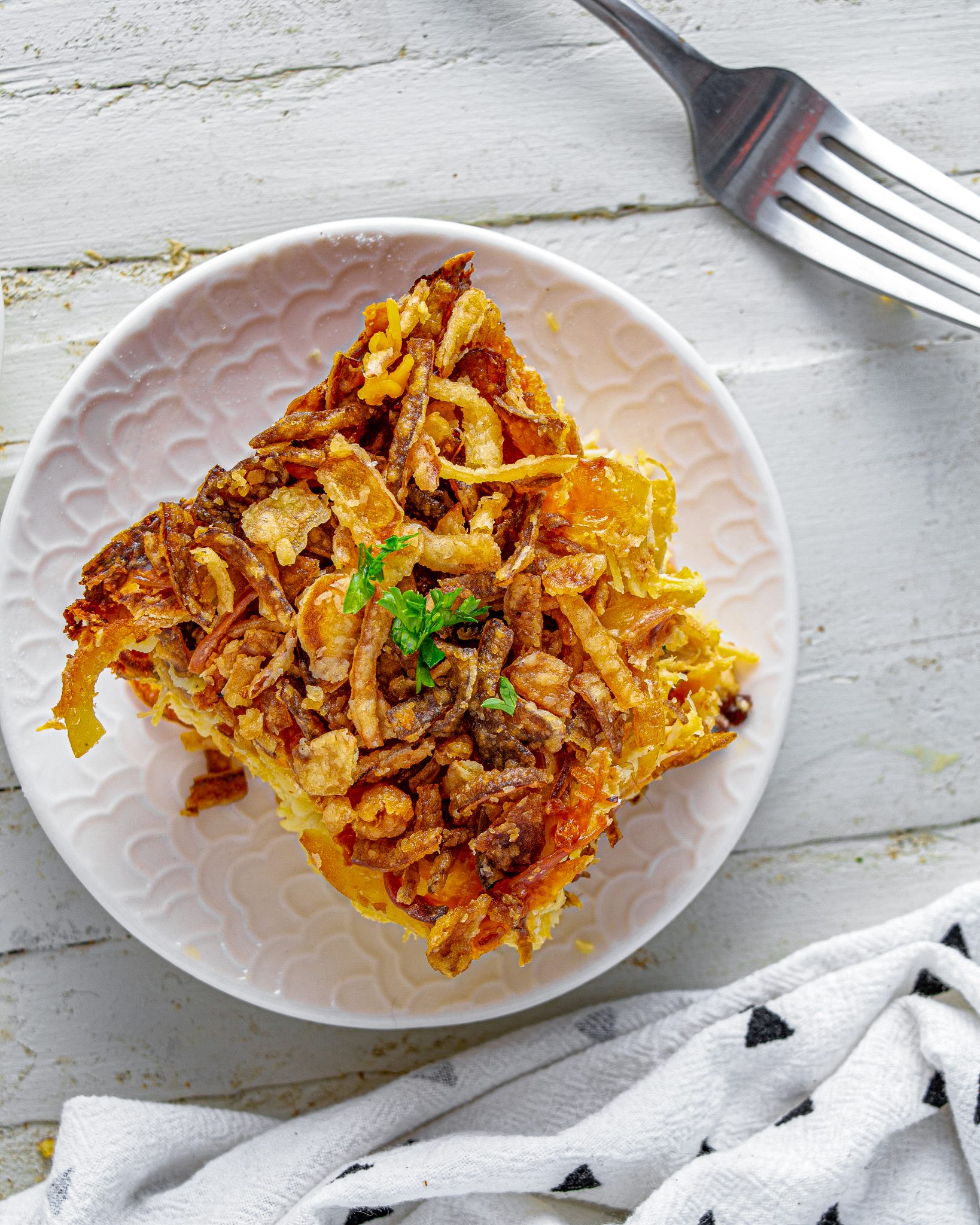 Chicken Crunch Casserole - CheekyKitchen