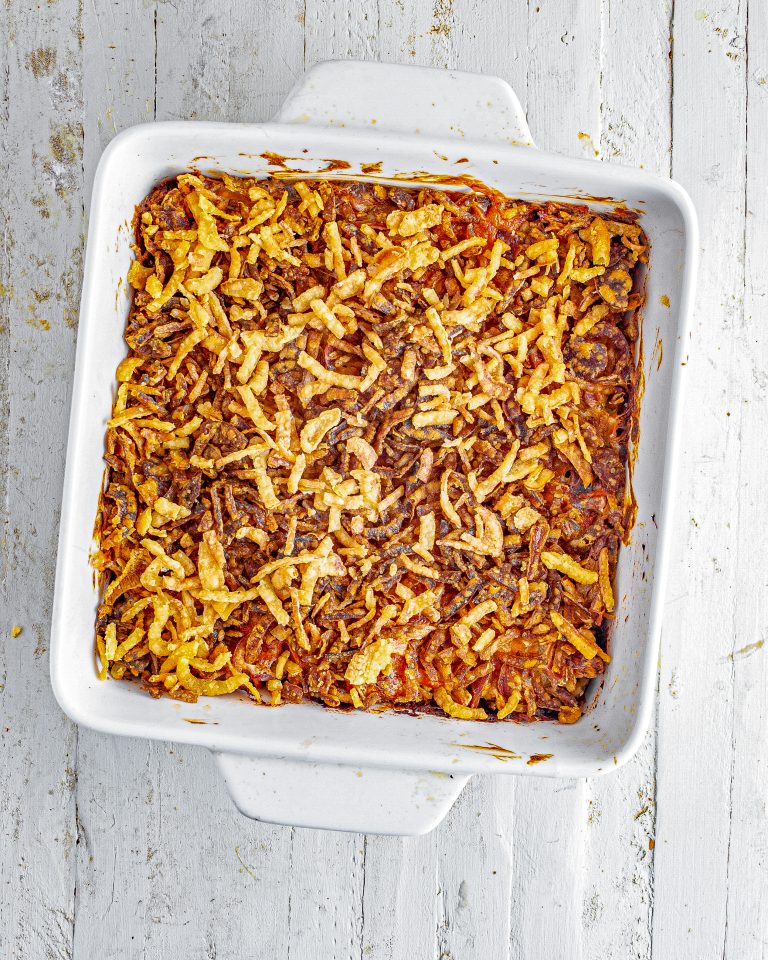 Chicken Crunch Casserole - CheekyKitchen