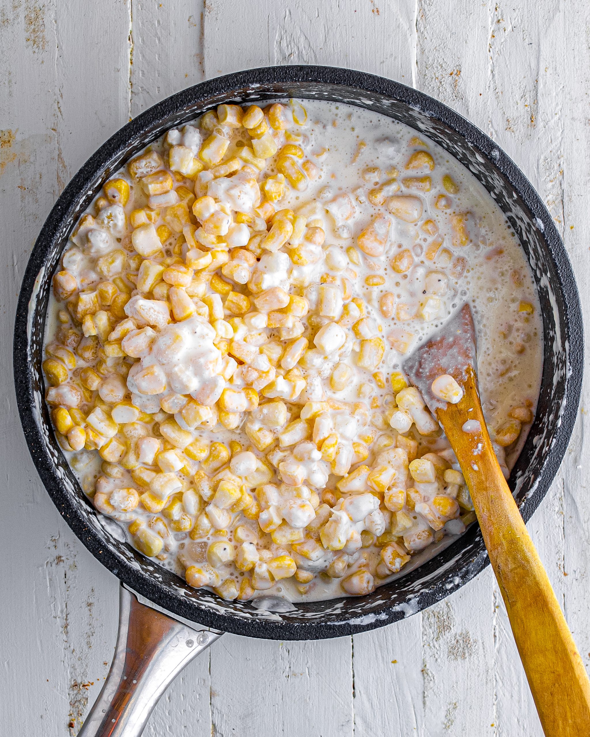 Cream Cheese Corn Casserole - CheekyKitchen