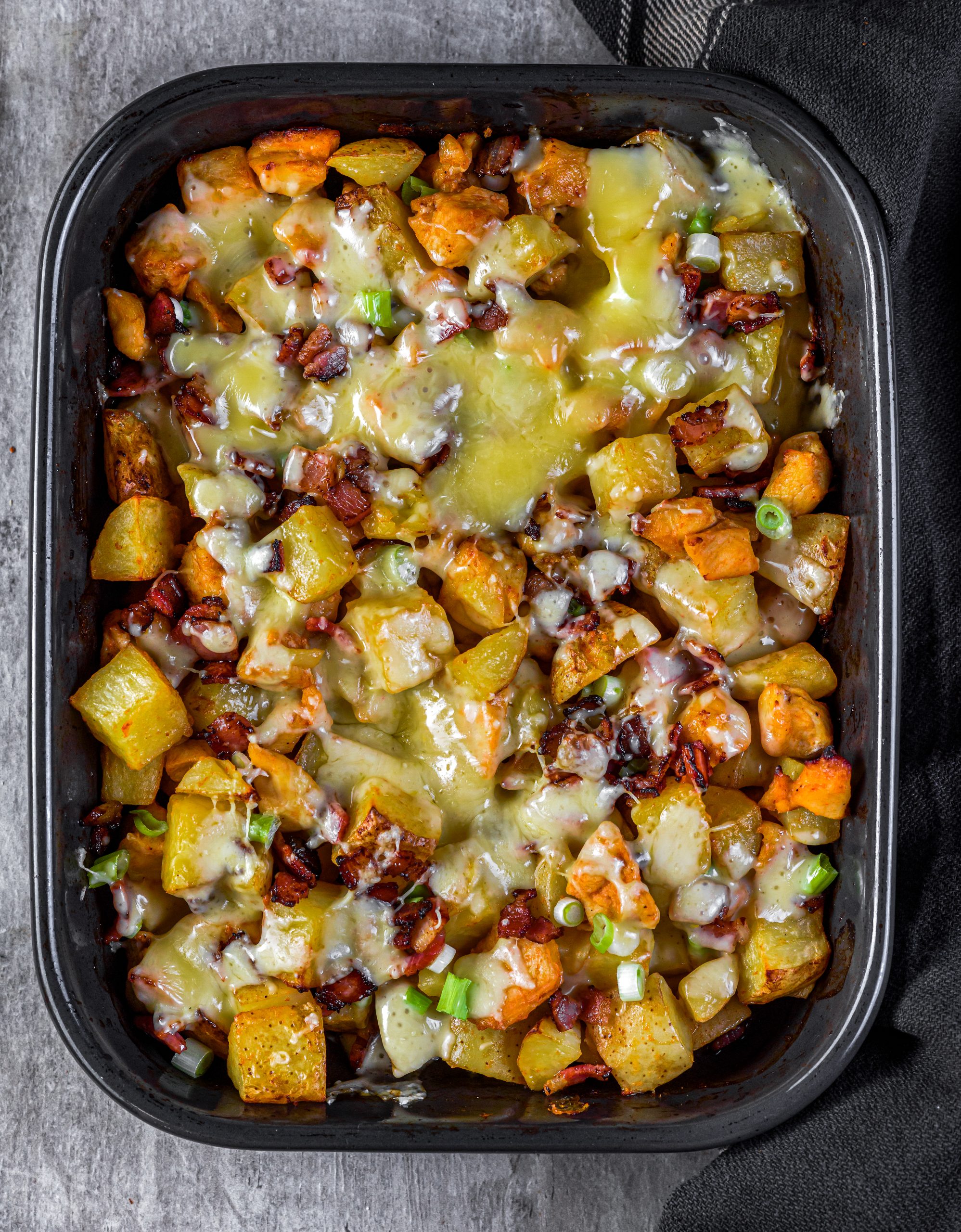 Chicken Bacon Ranch Potato Bake - CheekyKitchen