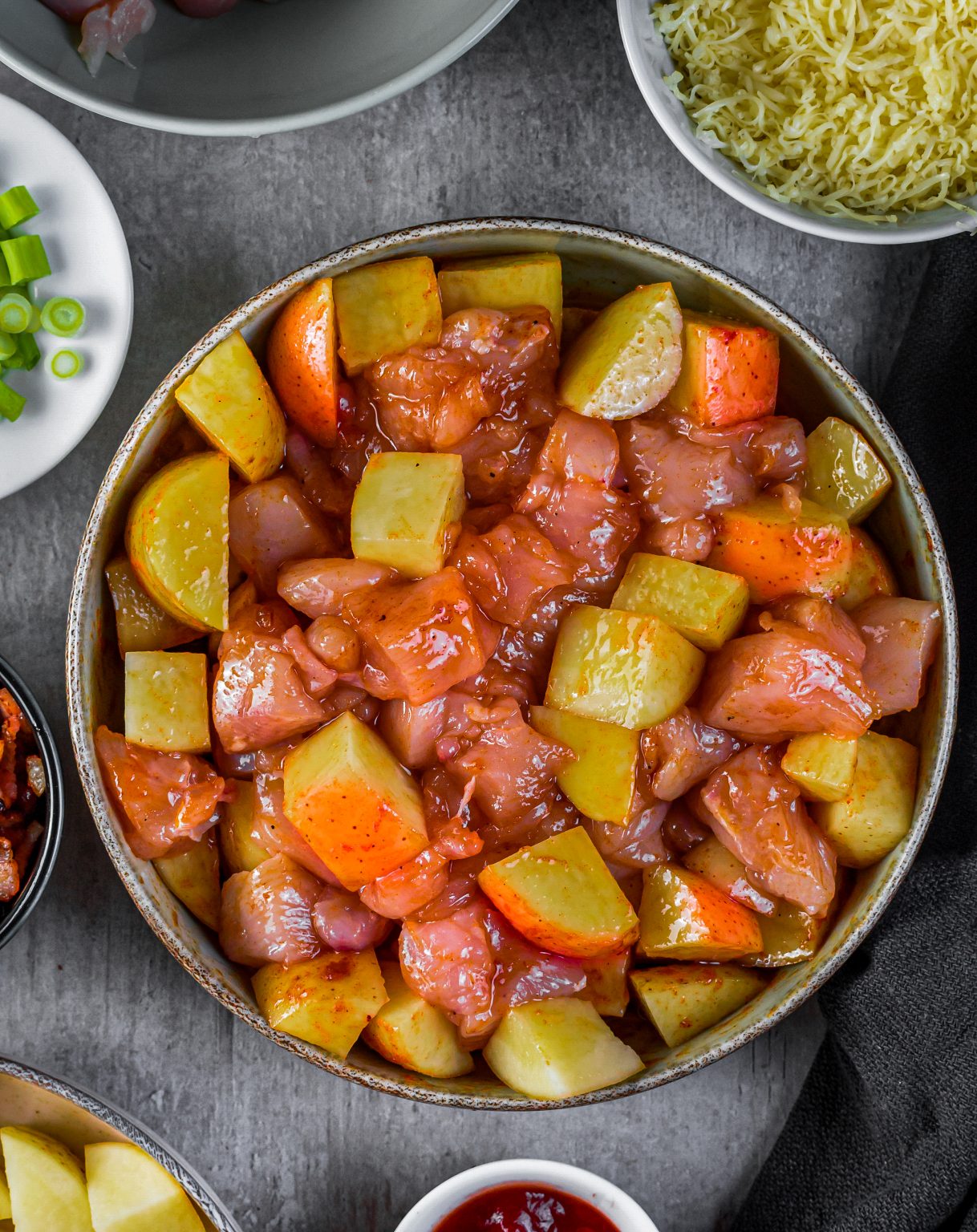 Chicken Bacon Ranch Potato Bake - CheekyKitchen